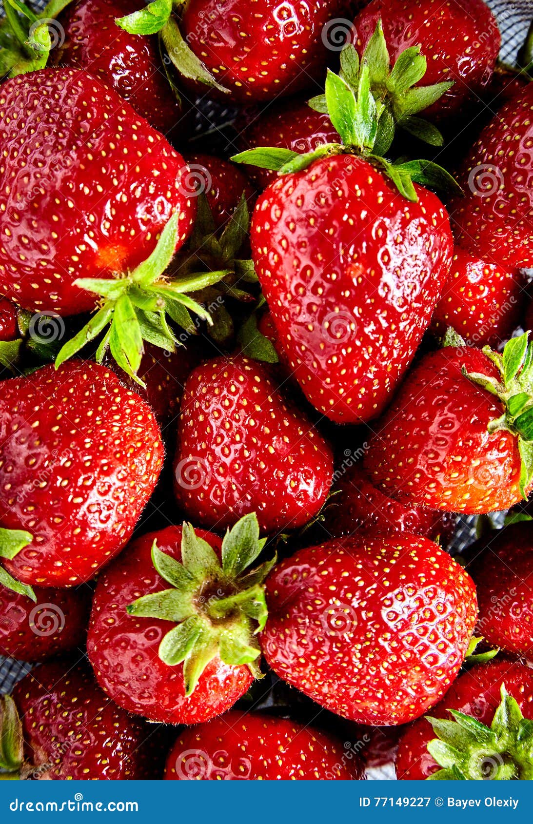 Fresh Red Strawberry Background Stock Image - Image of diet, ornament ...