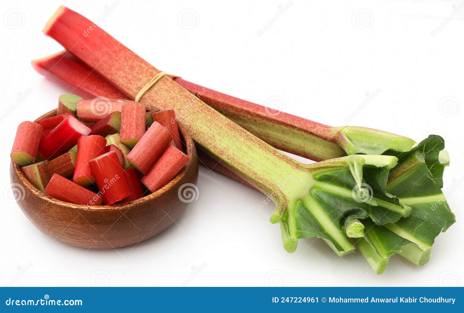 Fresh rhubarb stock image. Image of food, hybridum, organic - 247224961