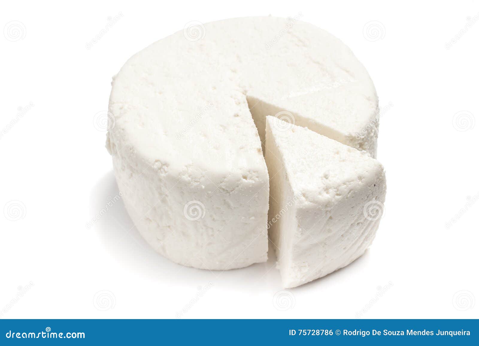 Fresh Ricotta cheese stock photo. Image of cottage, milk - 75728786