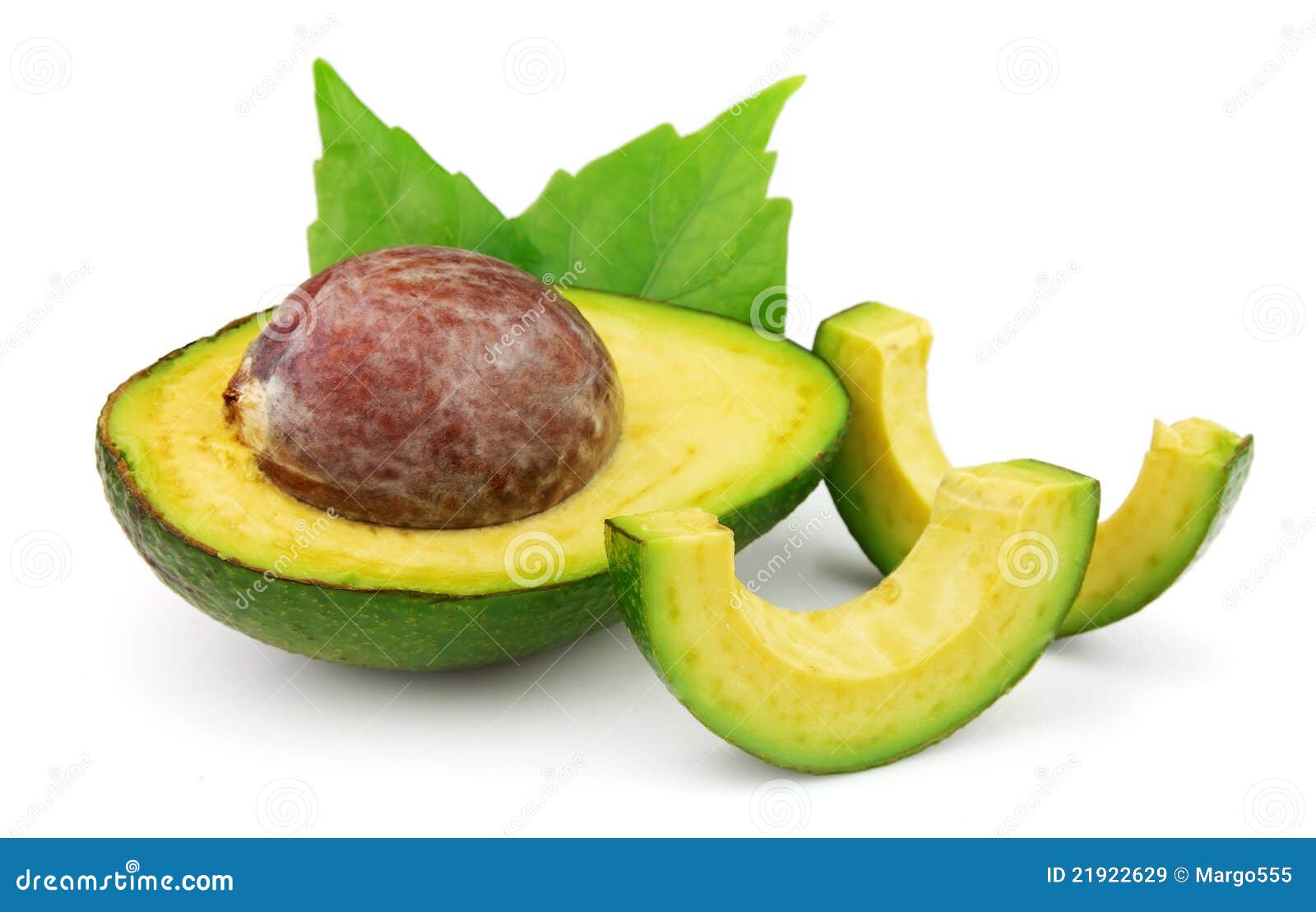 Ripe Avocado Fruits Laid Out In A Circle. Hass, Pinkerton, Puebla ...