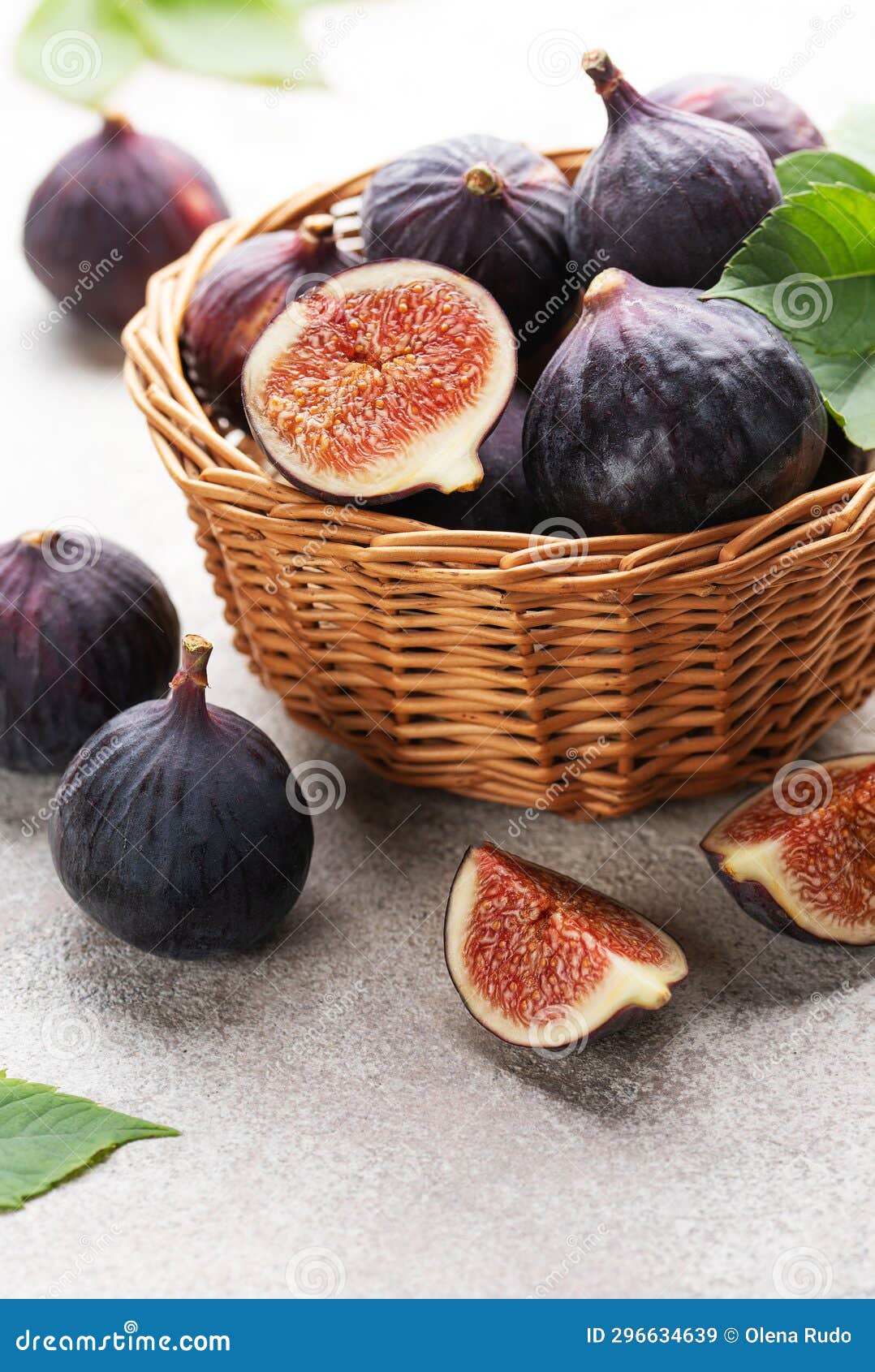 Fresh ripe figs stock image. Image of autumn, ingredient - 296634639