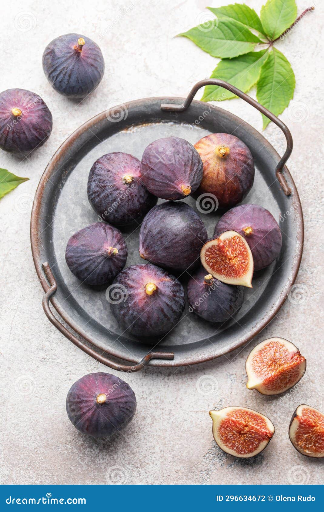 Fresh ripe figs stock photo. Image of view, juicy, autumn - 296634672