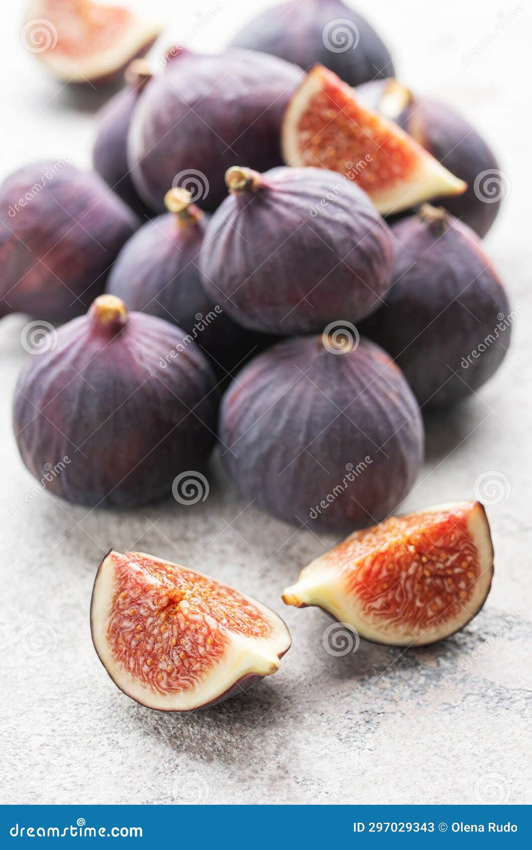 Fresh ripe figs stock image. Image of freshness, autumn - 297029343