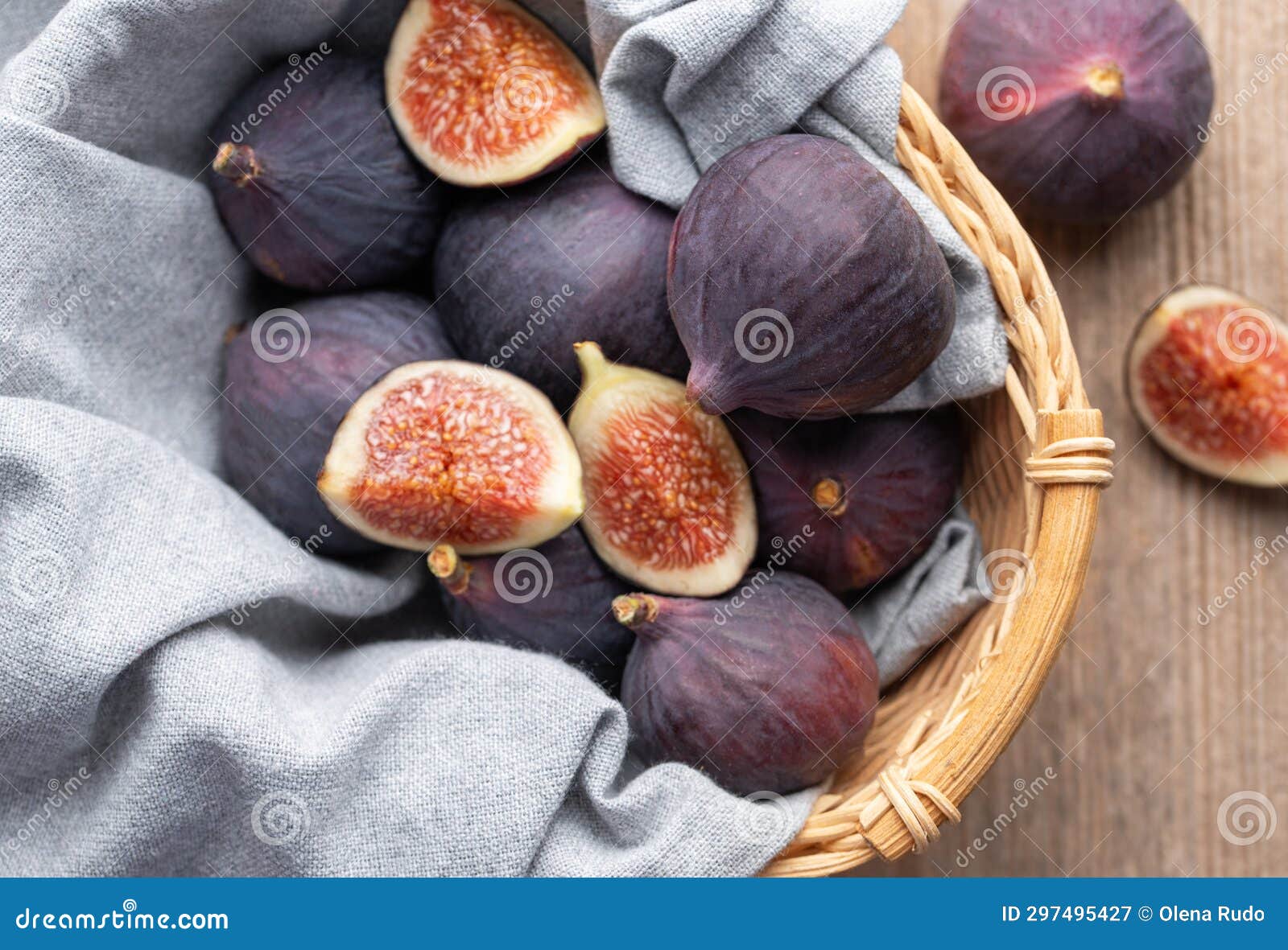 Fresh ripe figs stock image. Image of closeup, ripe - 297495427