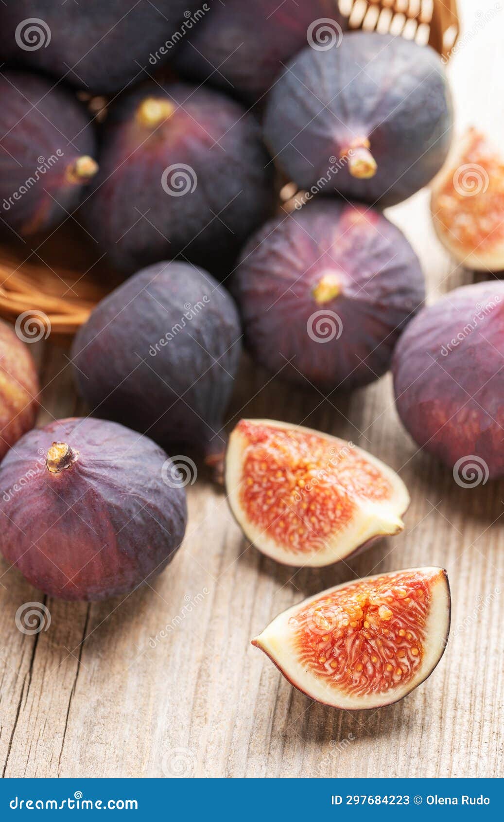 Fresh ripe figs stock image. Image of vitamin, fruit - 297684223