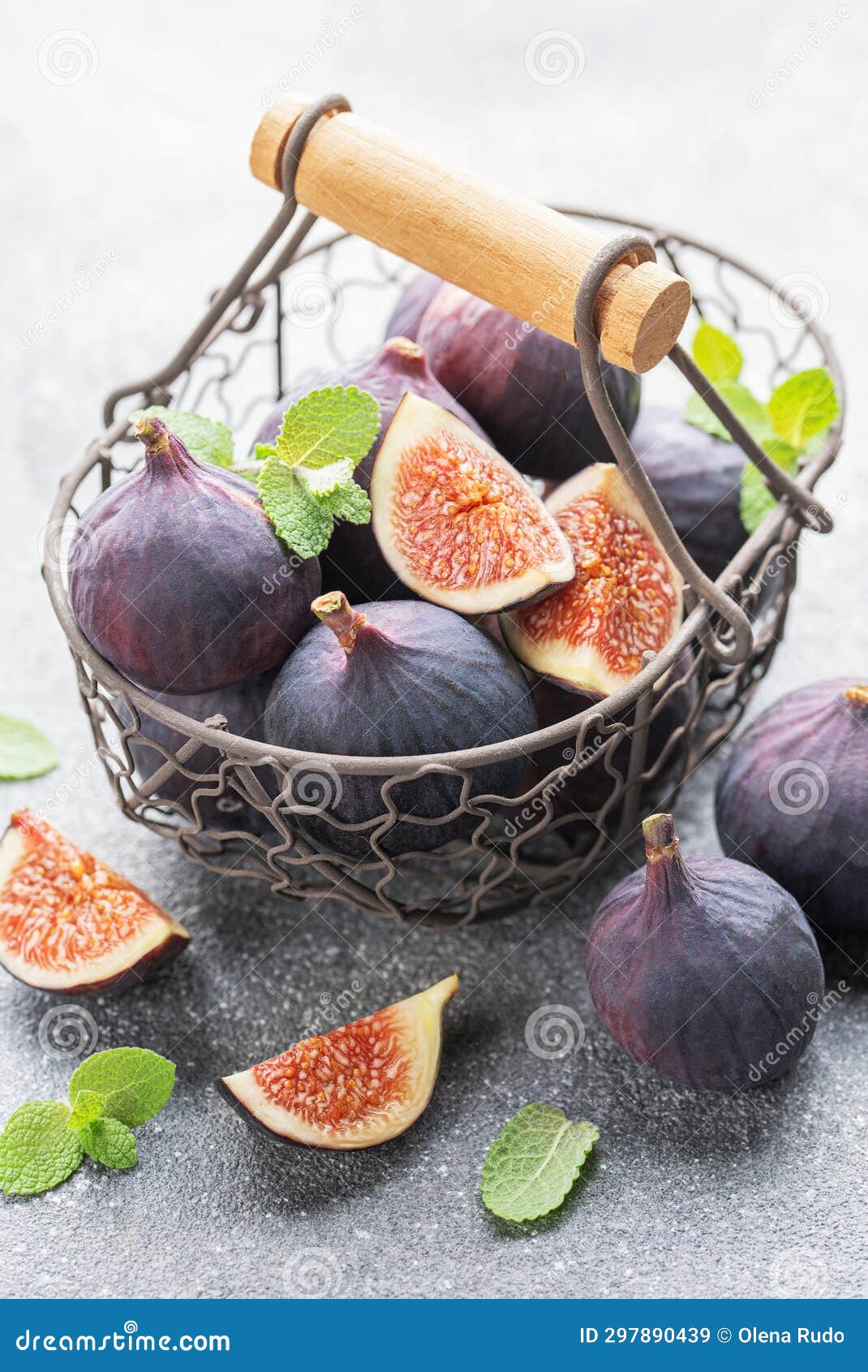 Fresh ripe figs stock image. Image of nature, tasty - 297890439