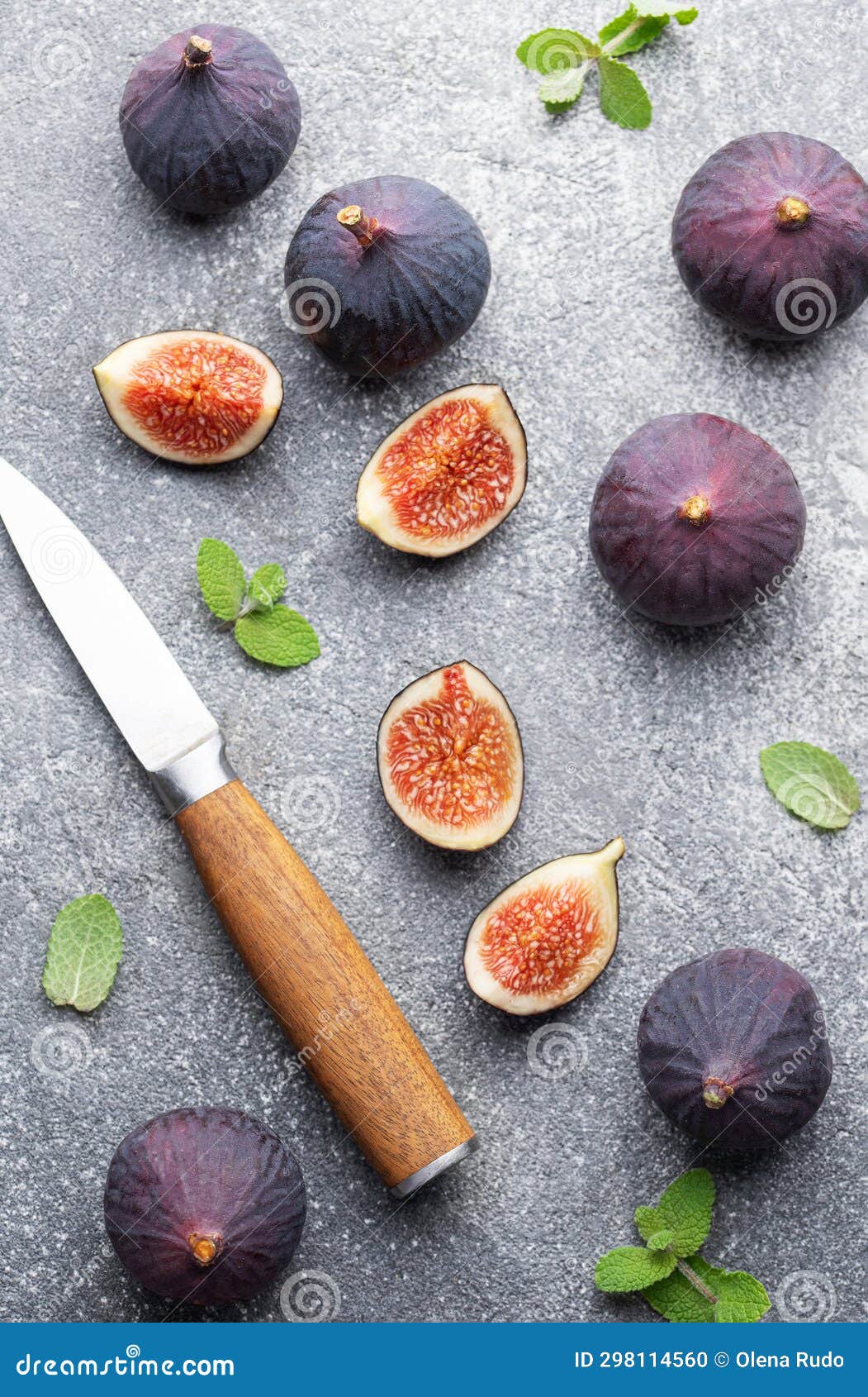 Fresh ripe figs stock photo. Image of vegan, fresh, exotic - 298114560