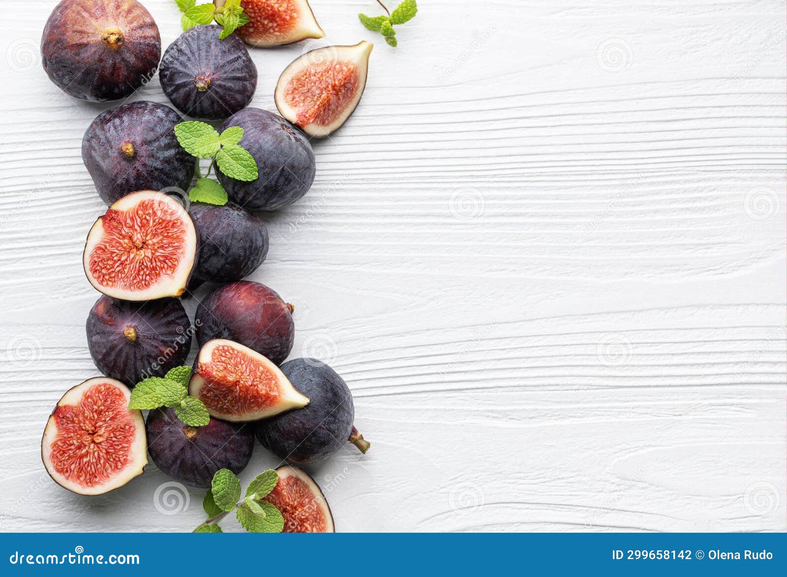 Fresh ripe figs stock photo. Image of fruit, seed, vitamin - 299658142