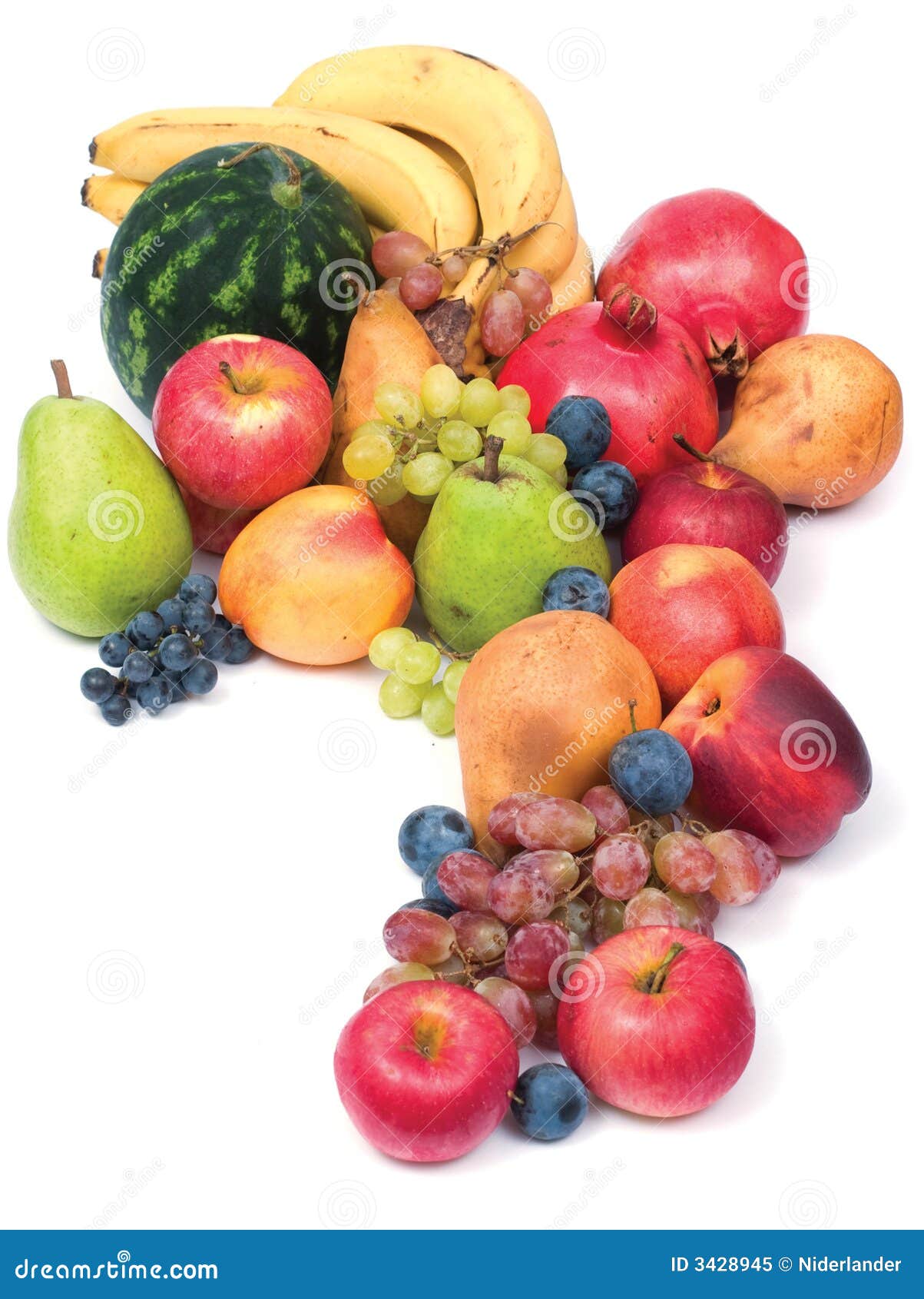 Fresh and ripe fruits stock image. Image of grape, water - 3428945