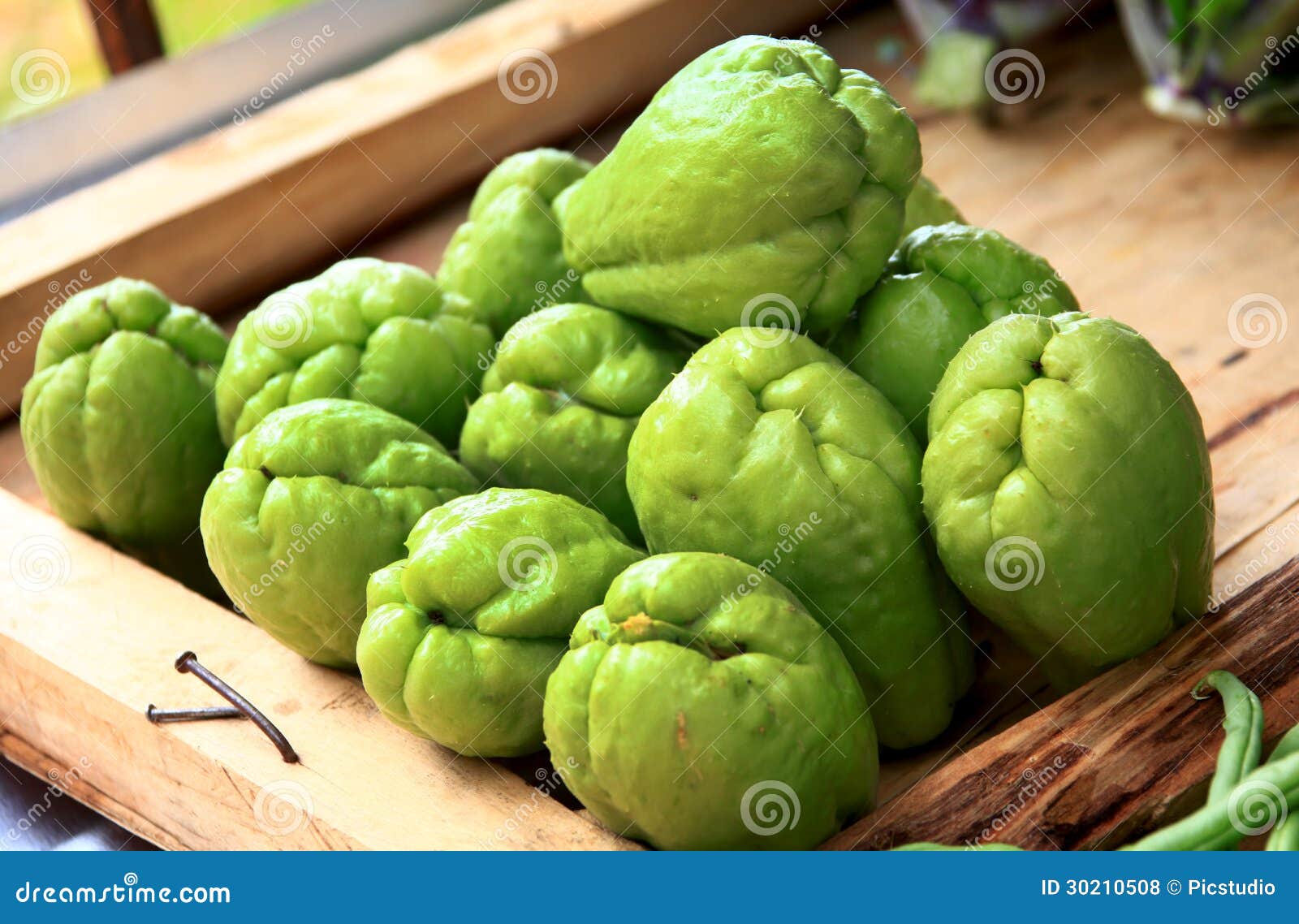 Guavas stock photo. Image of colored, fruit, fresh, wooden - 30210508