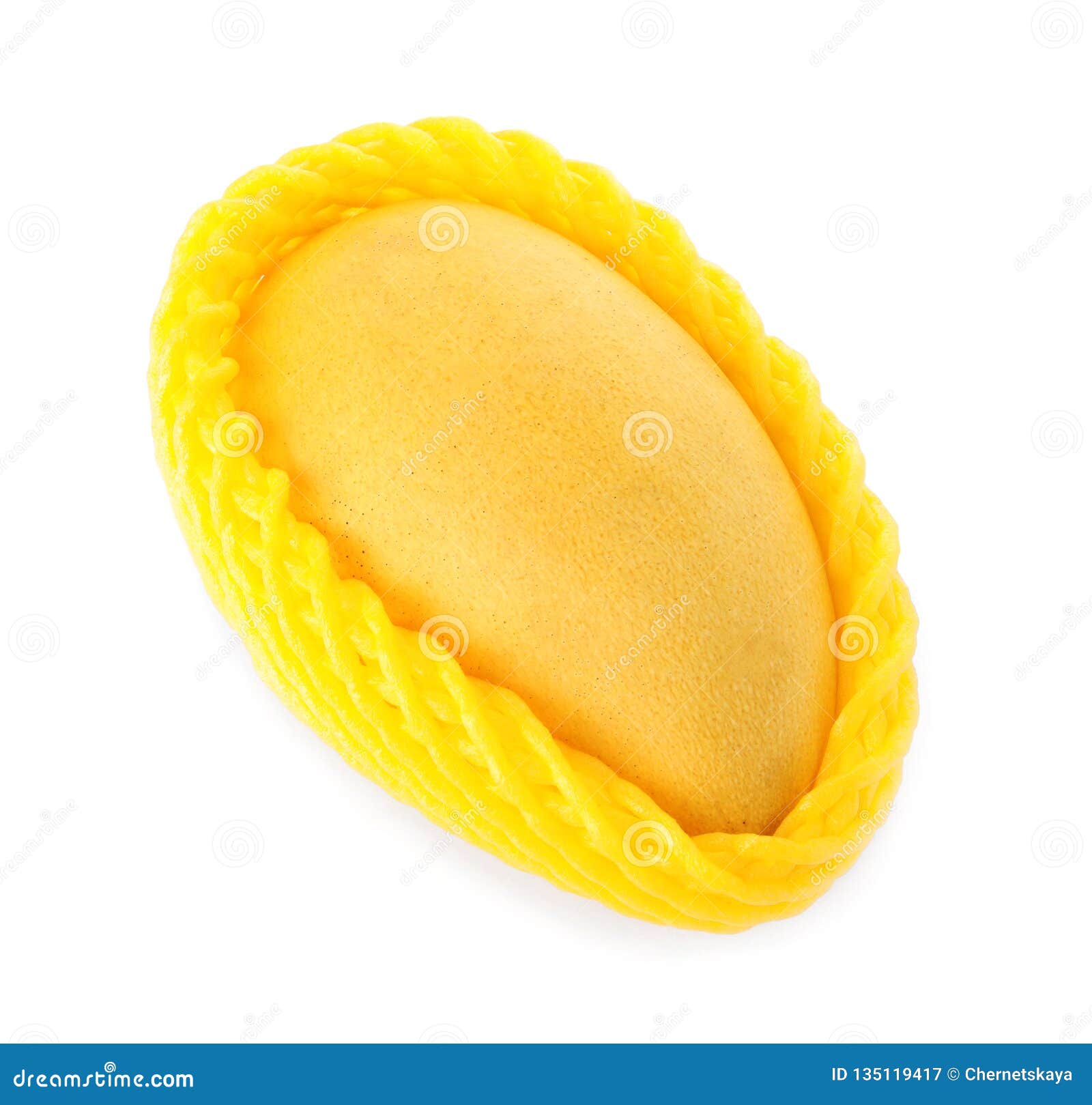Fresh Ripe Juicy Mango in Package Isolated Stock Image - Image of ...