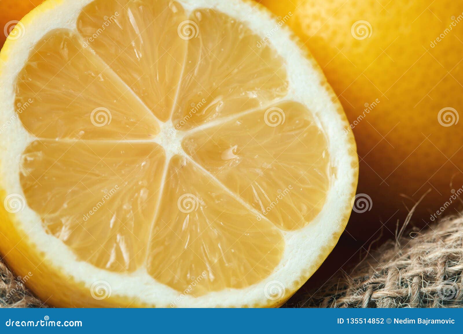 Fresh ripe lemons stock photo. Image of sweet, juicy - 135514852