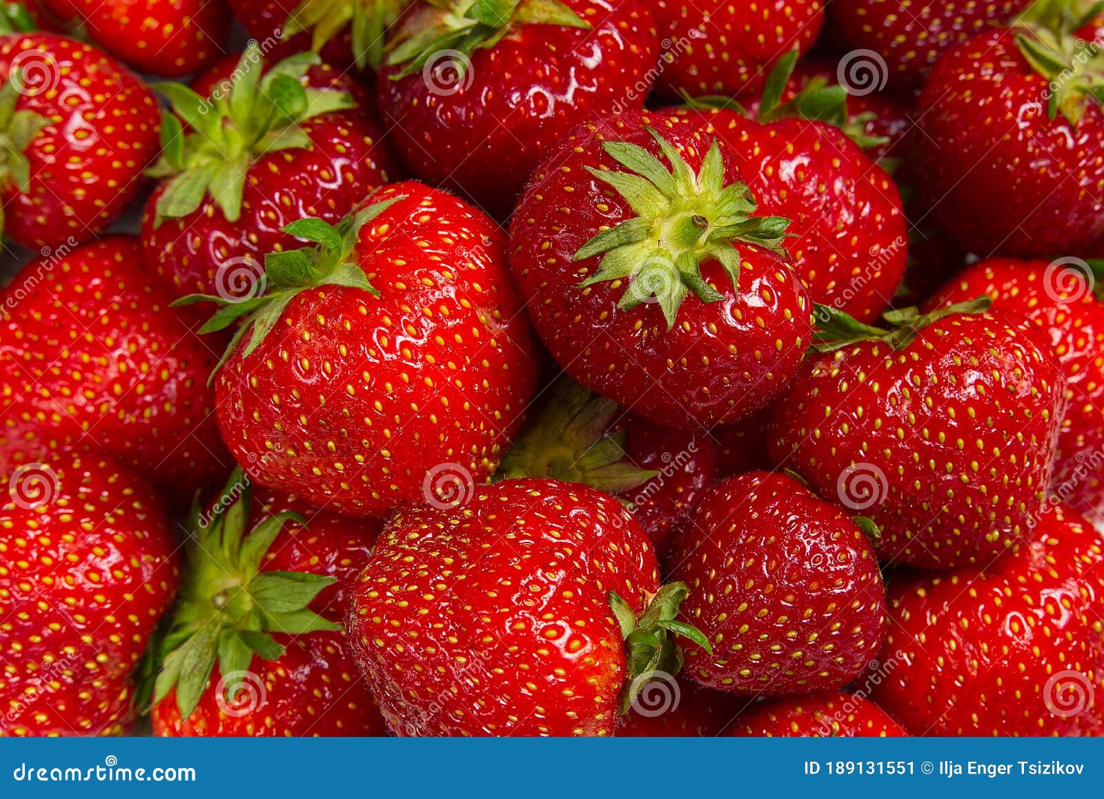 Fresh Ripe Organic Strawberry. Mashed Ripe Strawberries Background. Top ...