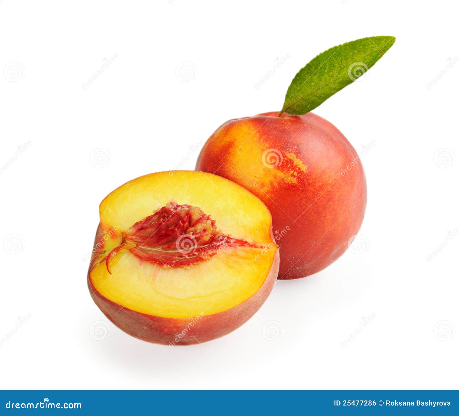 Fresh ripe peach stock photo. Image of natural, delicious - 25477286