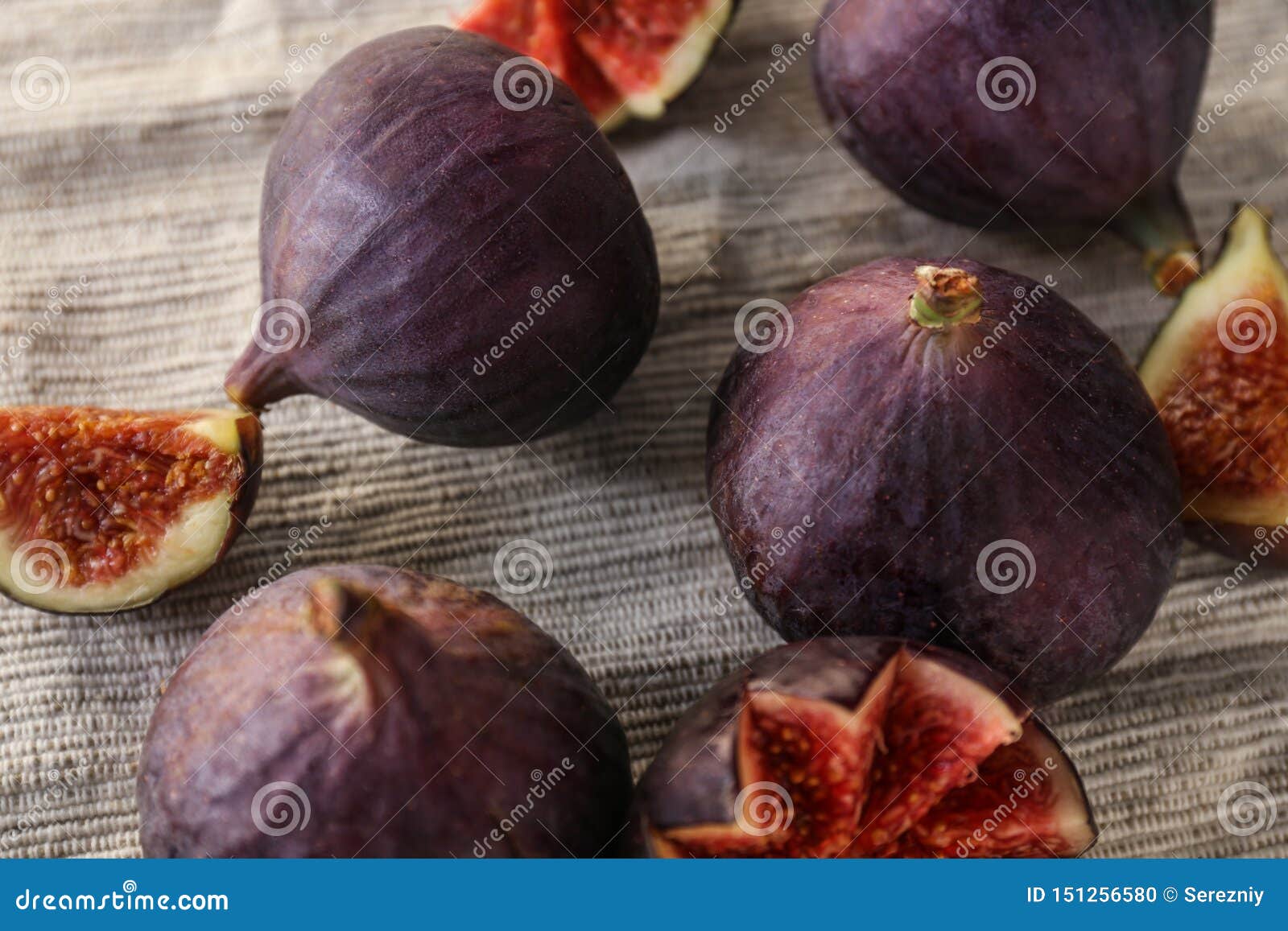 Fresh Ripe Purple Figs on Table, Closeup Stock Photo - Image of vitamin ...