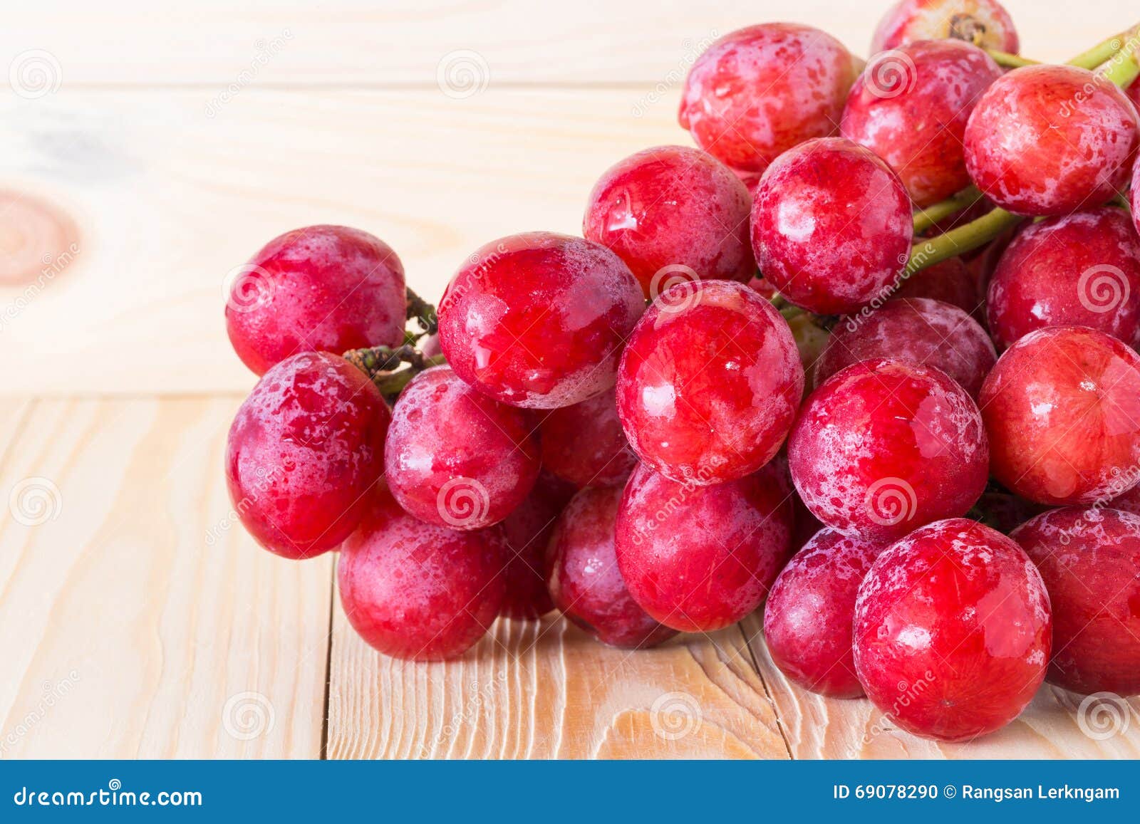 Fresh ripe red grapes stock photo. Image of berry, purple - 69078290
