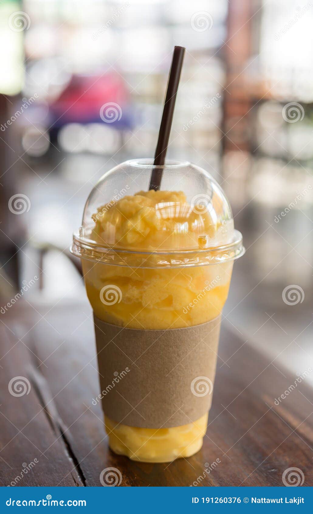 Fresh Ripe Sweet Mango Smoothie and Ice Cream Mango Stock Photo - Image ...