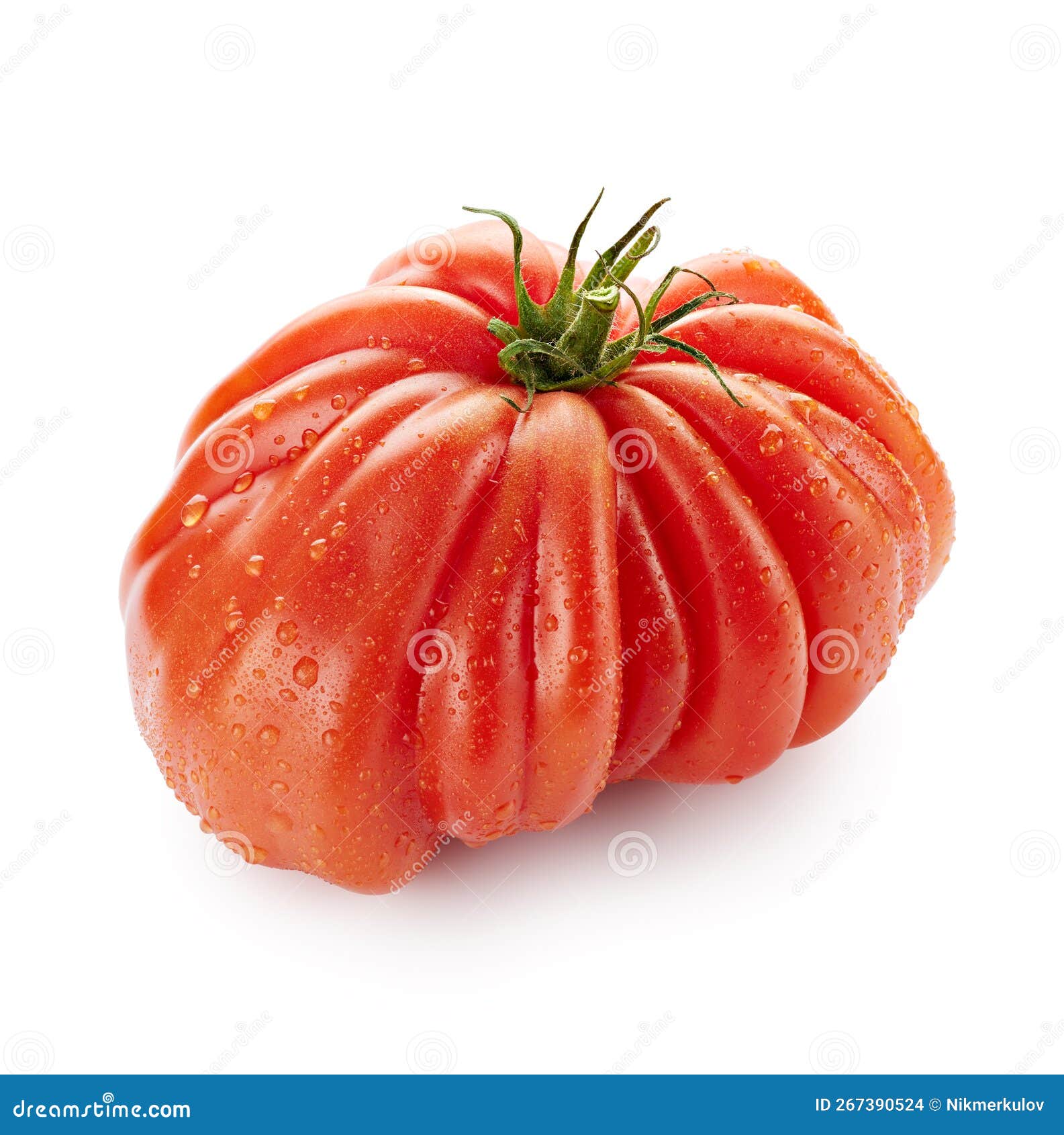Fresh ripe tomato close up stock photo. Image of agriculture - 267390524