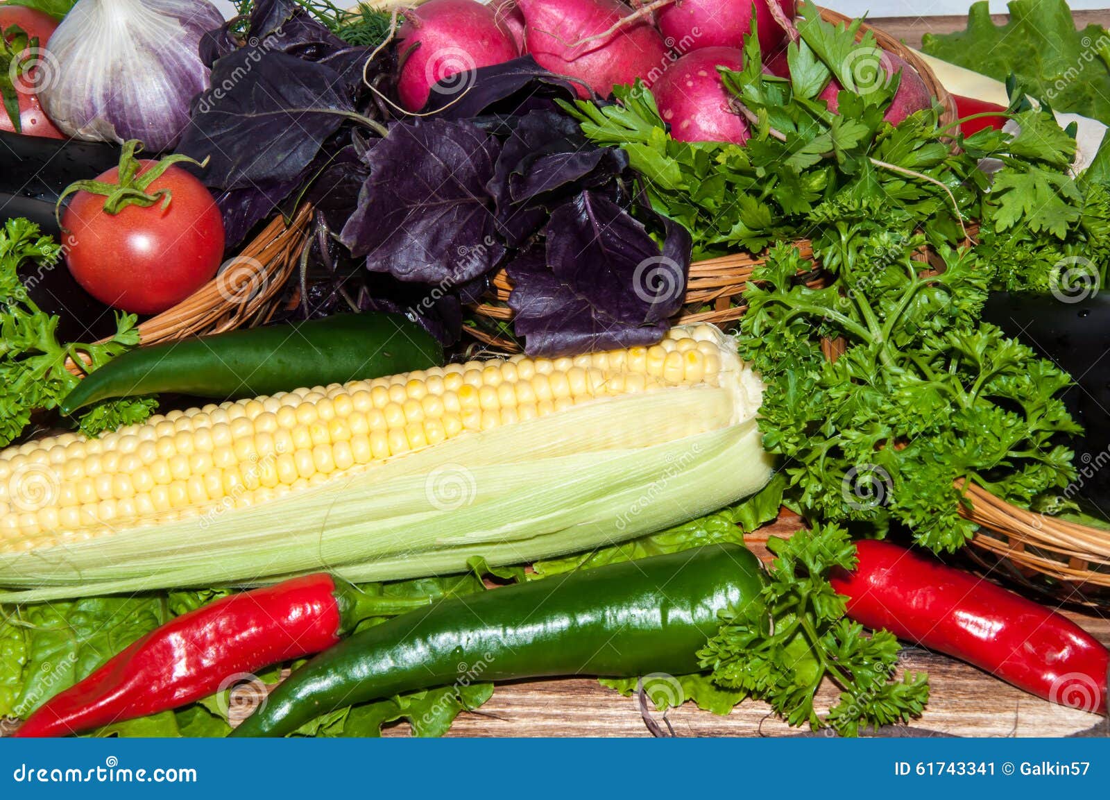Fresh ripe vegetables stock image. Image of juicy, eating - 61743341