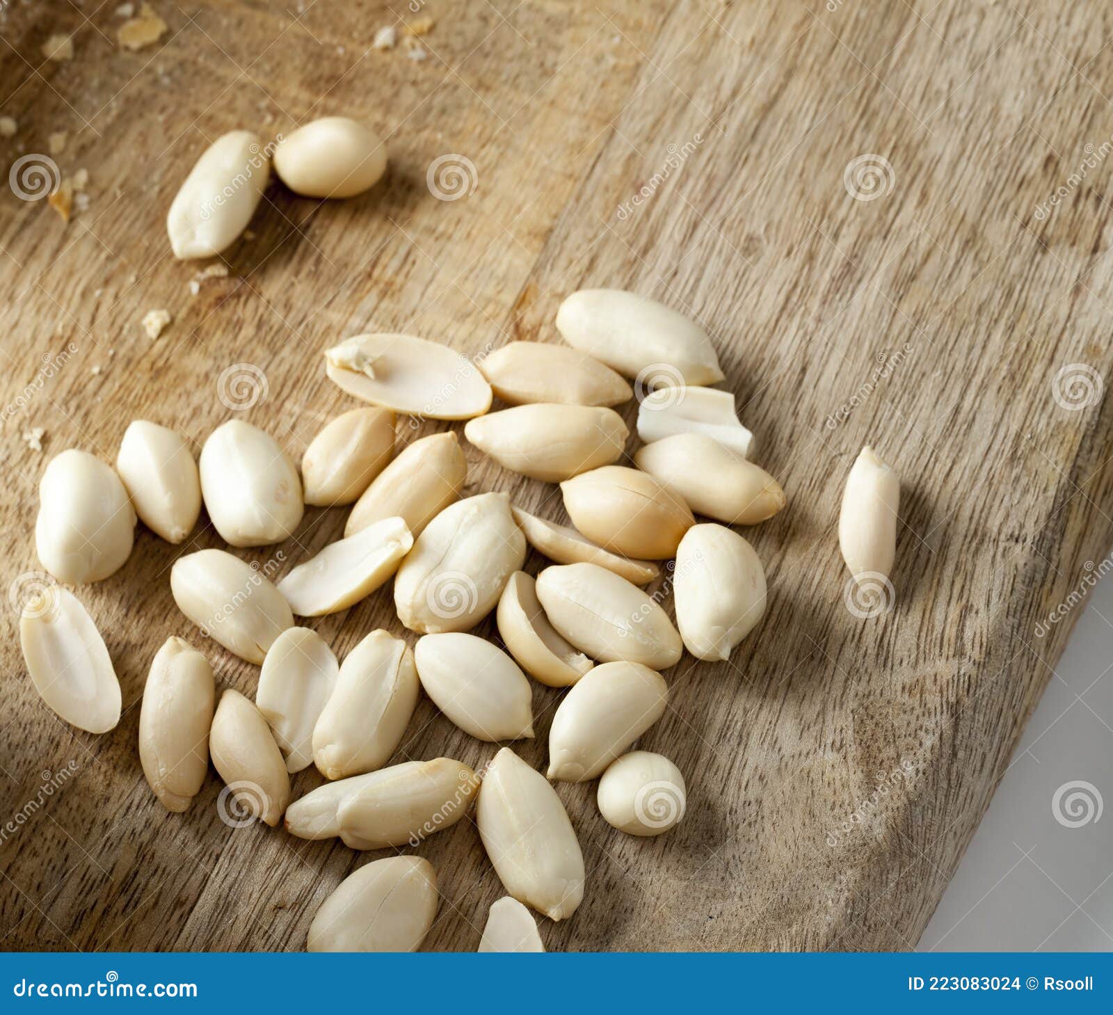 Fresh roasted peanuts stock photo. Image of peanut, brown - 223083024