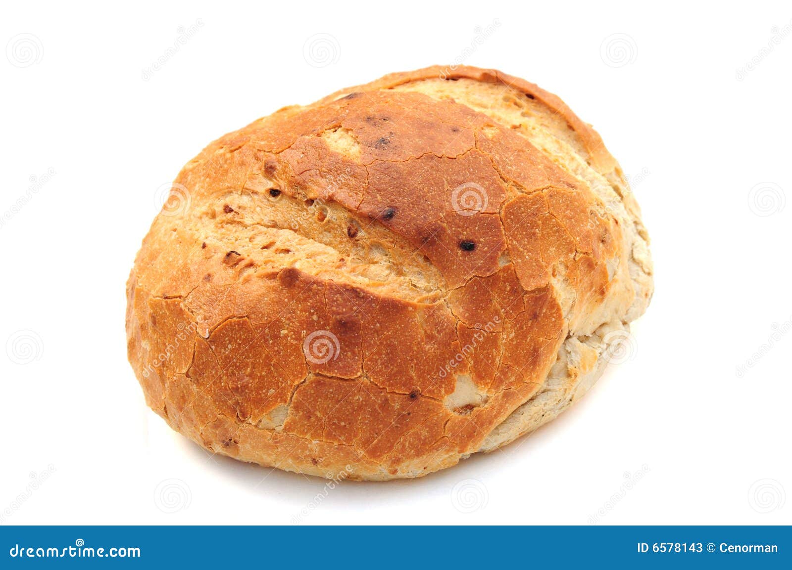 Fresh round loaf stock image. Image of food, wheat, rustic - 6578143