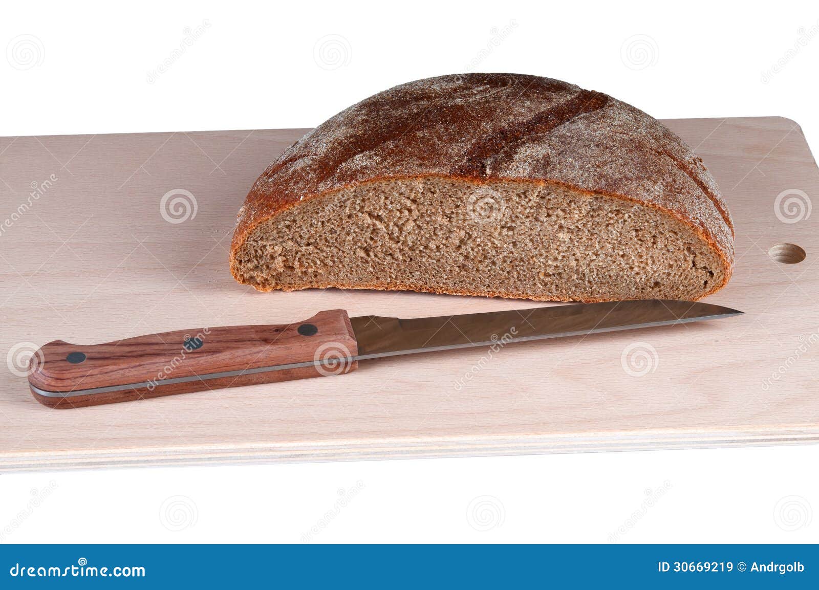 Fresh rye bread stock image. Image of tasty, craft, healthy - 30669219