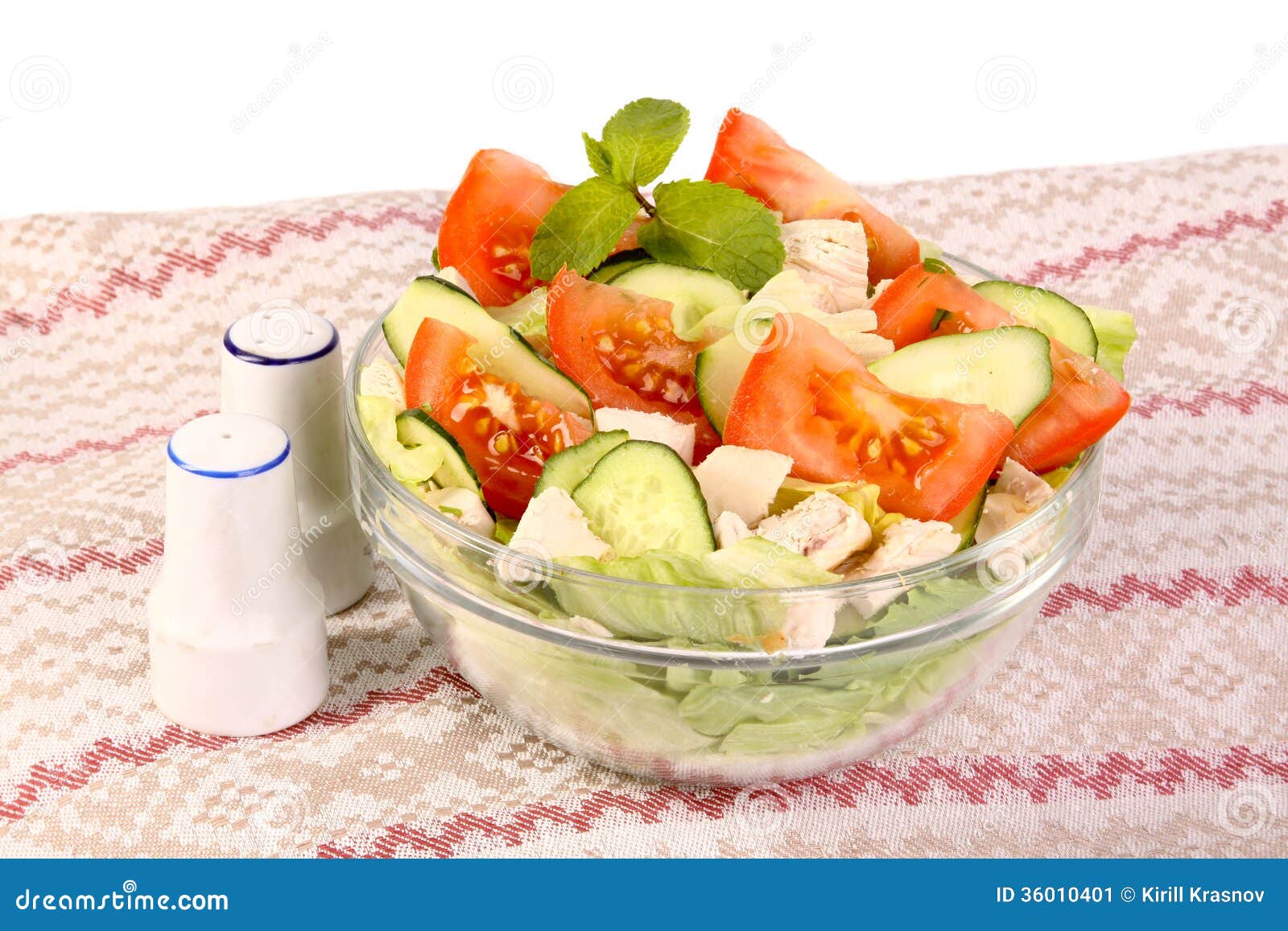 Fresh salad stock image. Image of gourmet, lettuce, tomato - 36010401