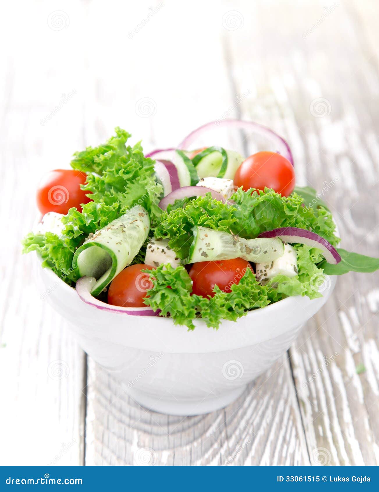 Fresh salad stock image. Image of mozzarella, slice, recipe - 33061515