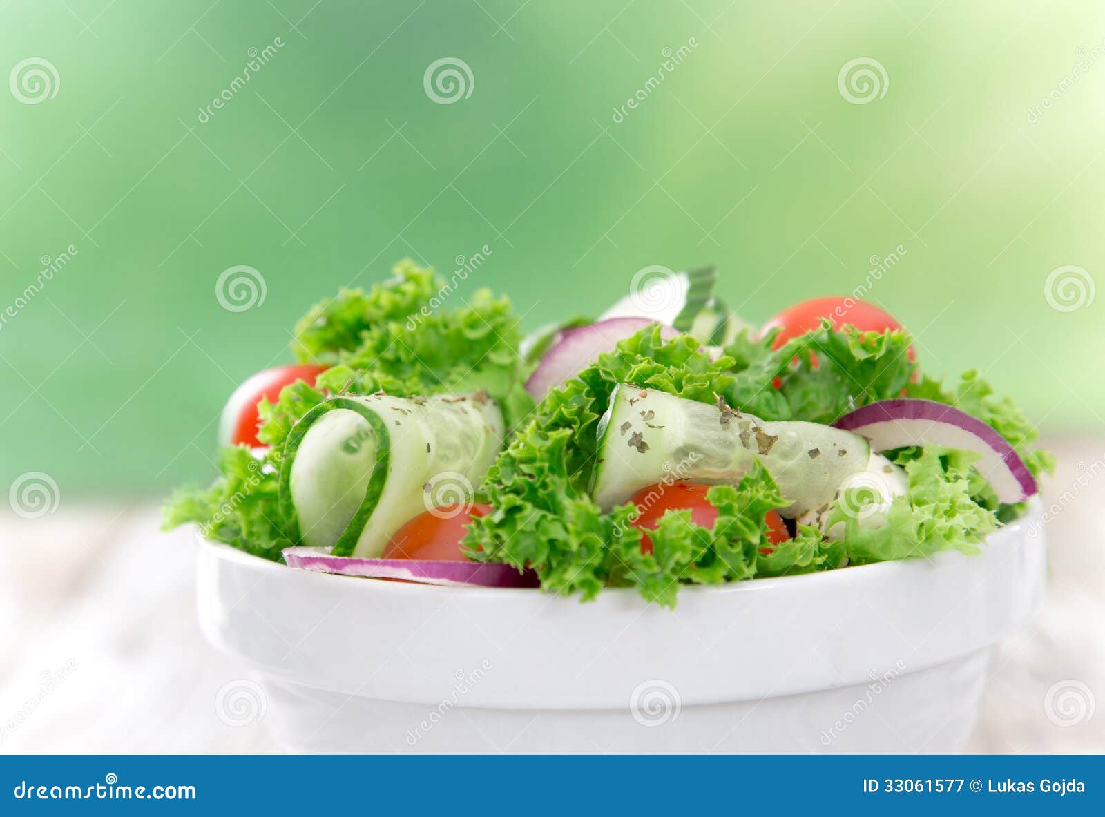 Fresh salad stock image. Image of italian, vegetable - 33061577