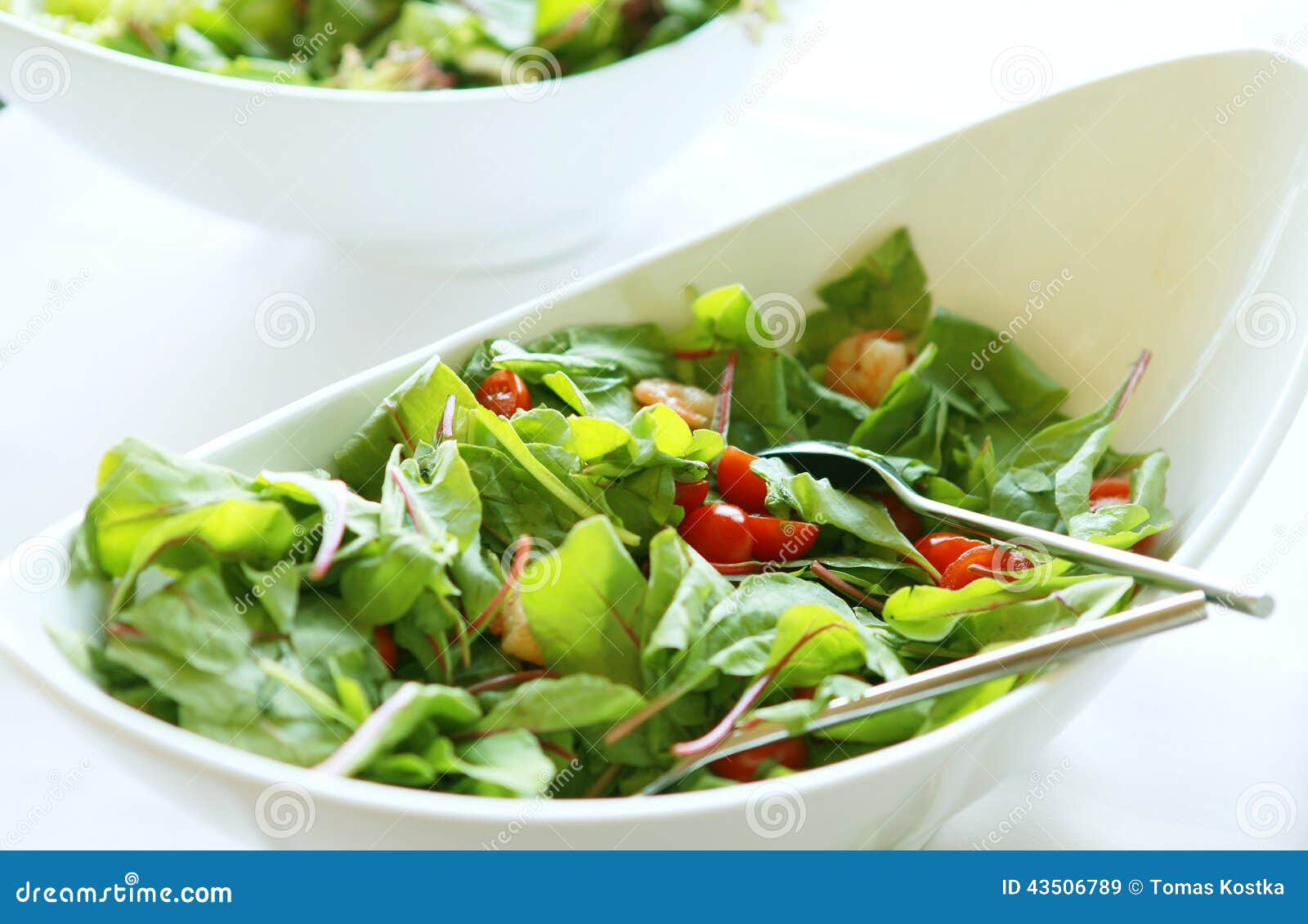 Fresh salat stock image. Image of healthy, glass, nutrition - 43506789