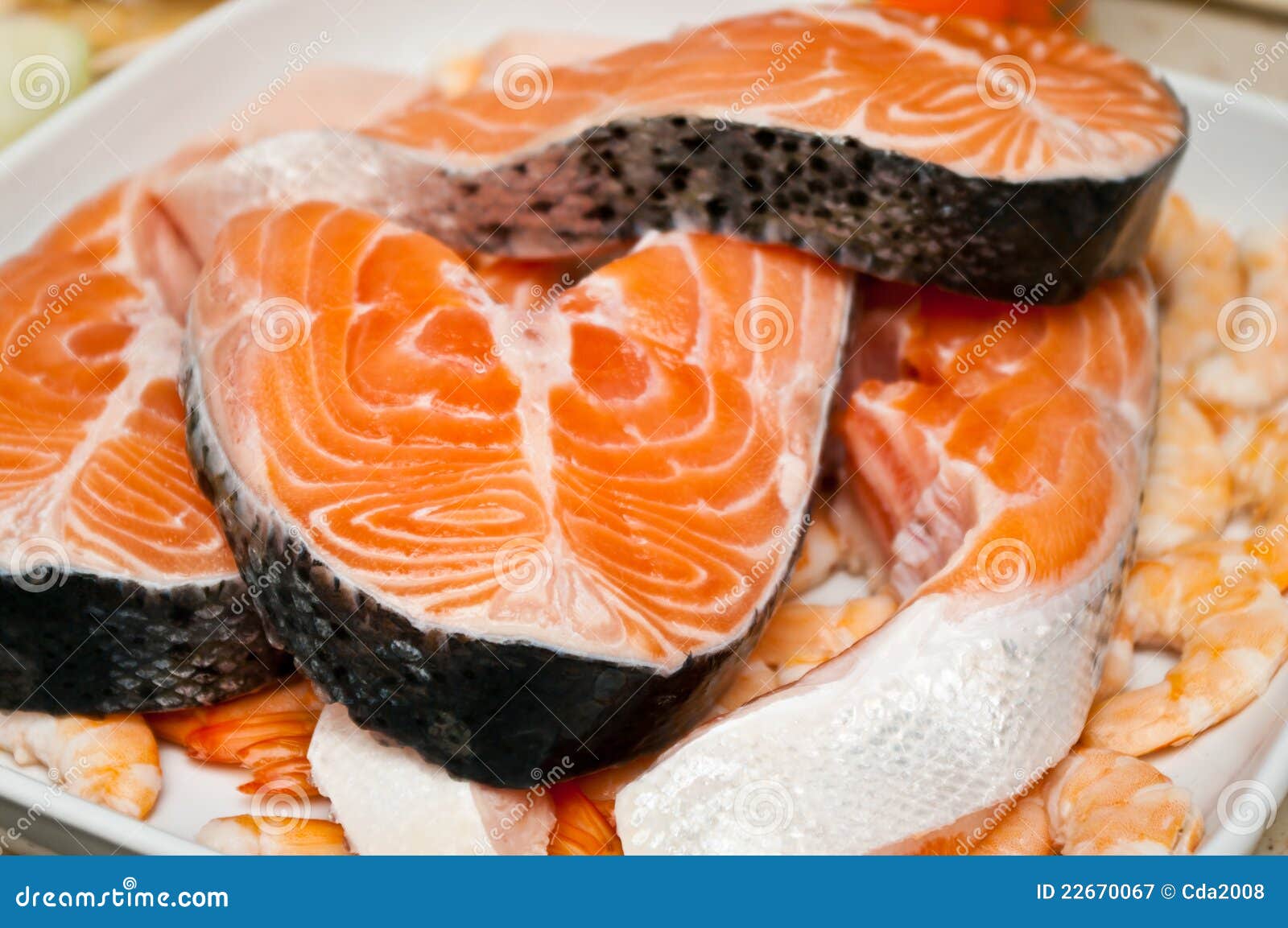 Fresh salmon stock image. Image of appetite, cookery - 22670067