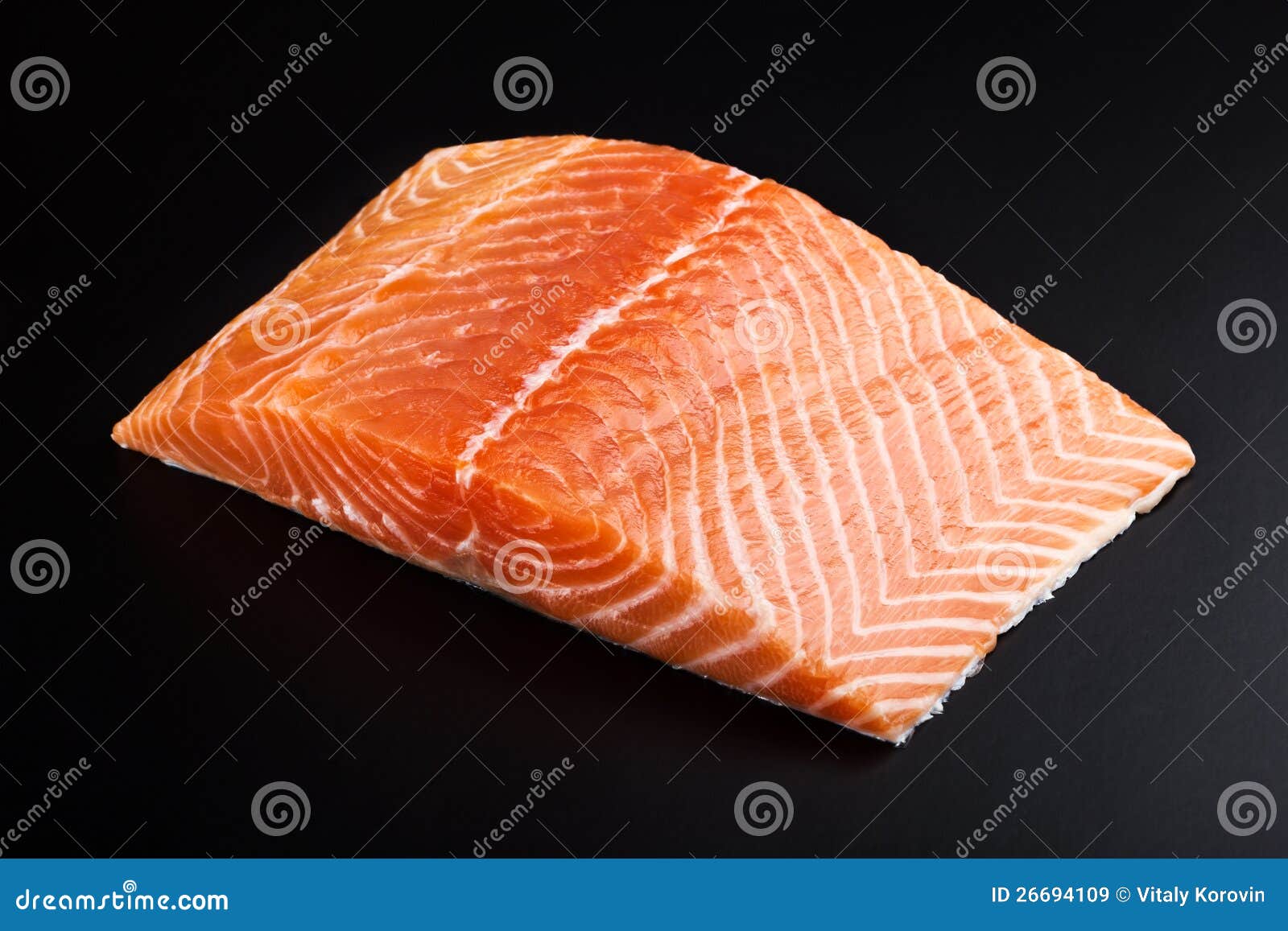 Fresh salmon stock image. Image of piece, fish, yummy - 26694109