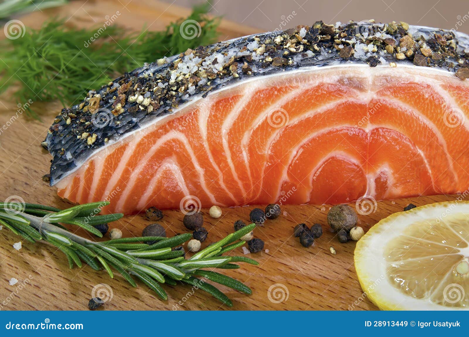 Fresh salmon stock image. Image of foodie, cook, omega - 28913449