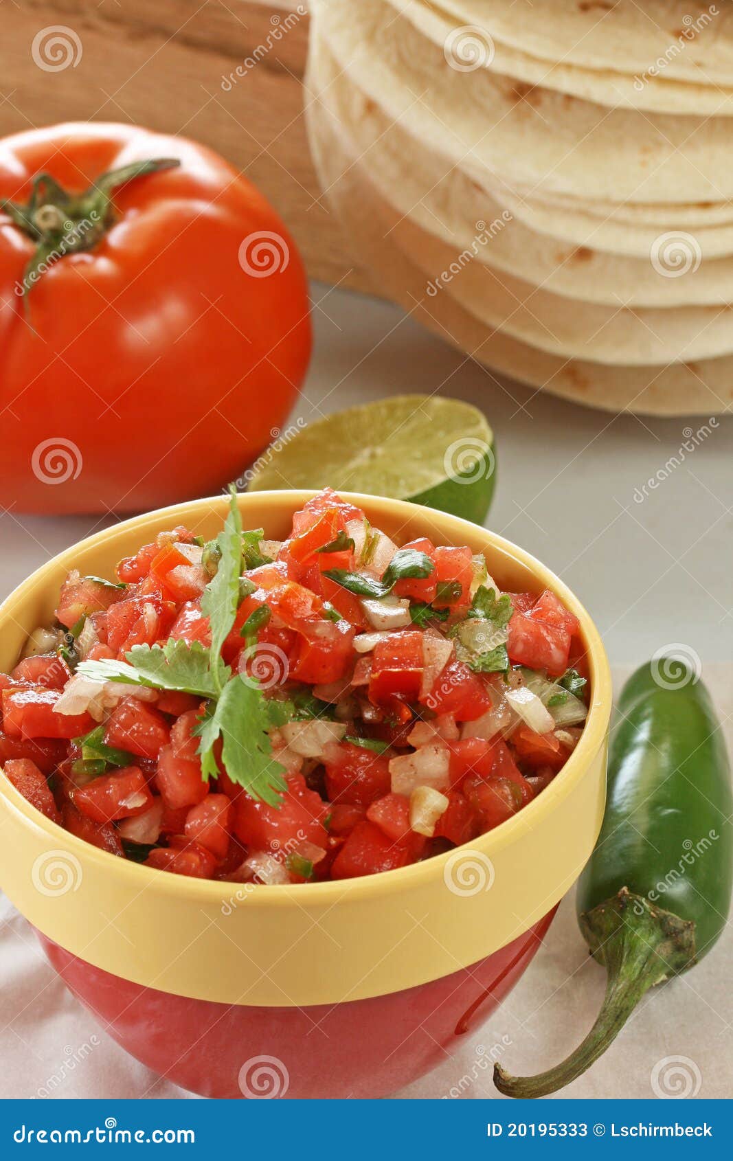Fresh salsa stock image. Image of heat, jalapeno, tomato - 20195333