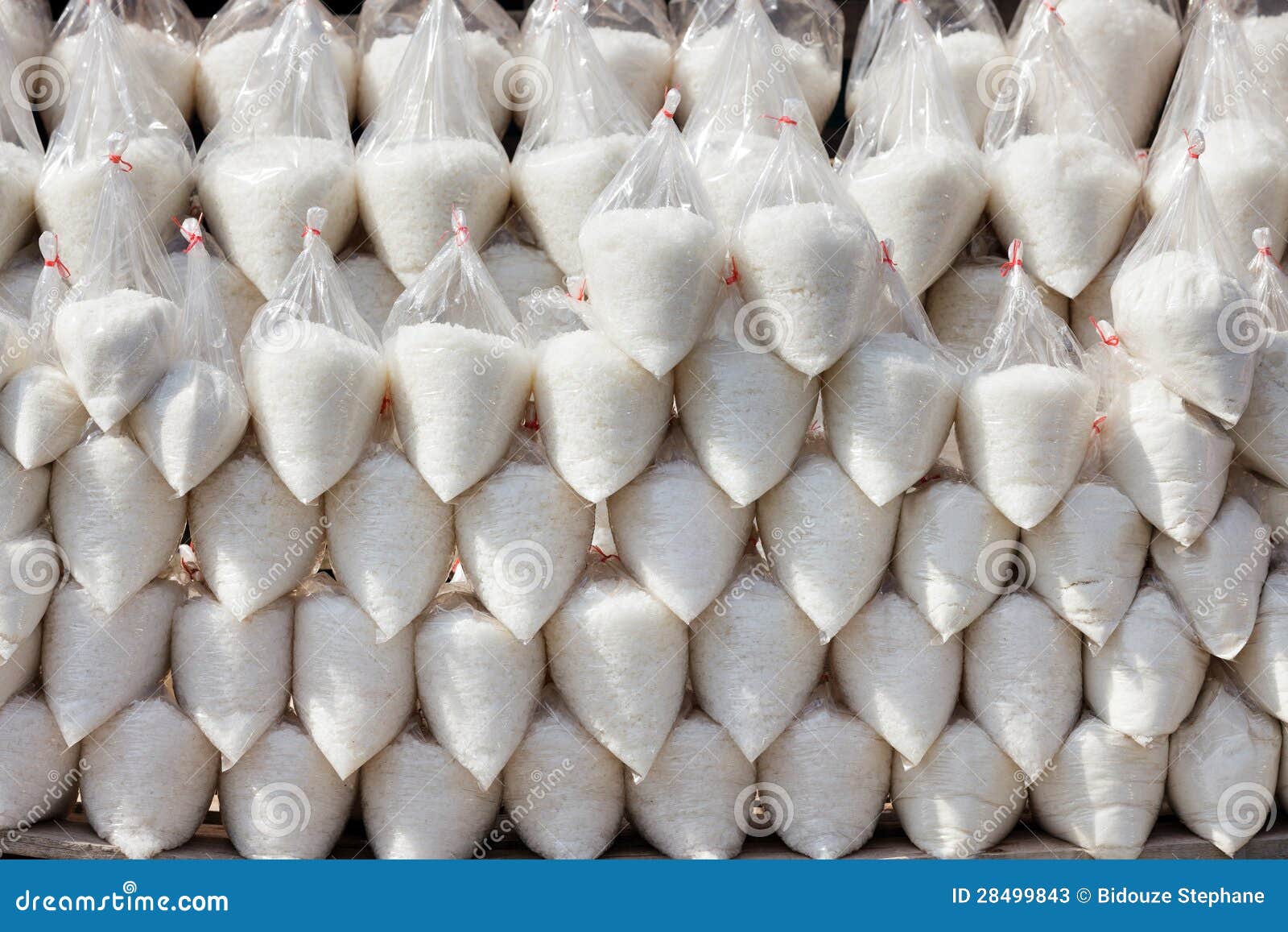 Fresh salt in bags stock image. Image of pile, pack, thailand - 28499843
