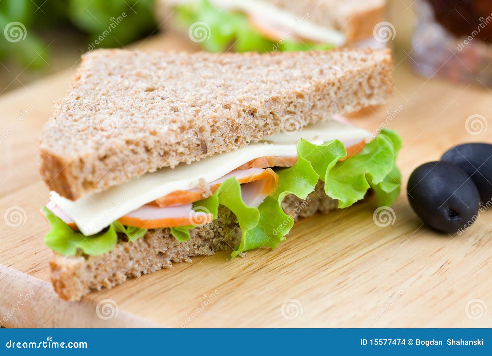 Fresh sandwich stock photo. Image of cuts, fresh, breakfast - 15577474