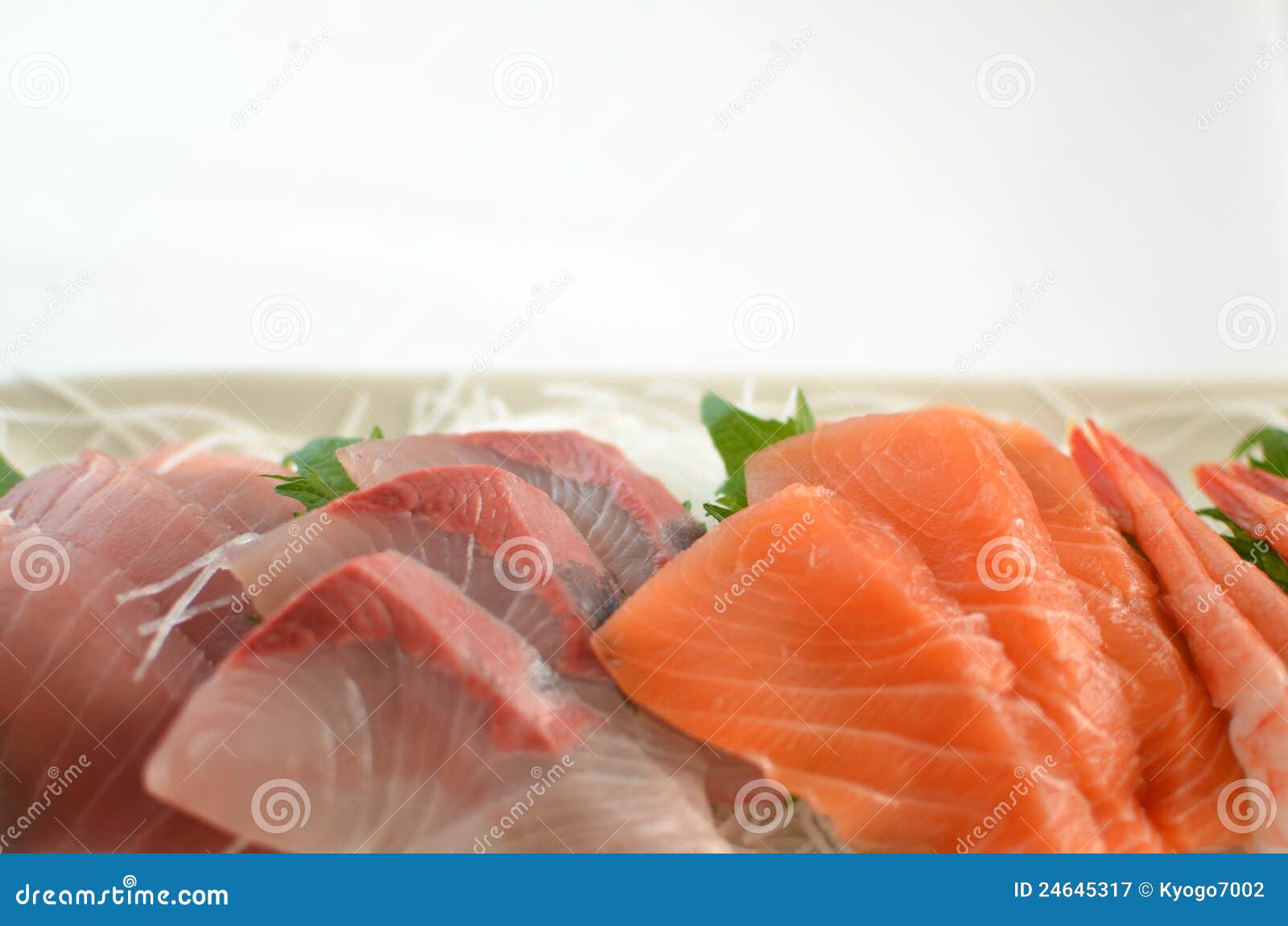 Fresh sashimi stock image. Image of dishes, sauce, tuna - 24645317