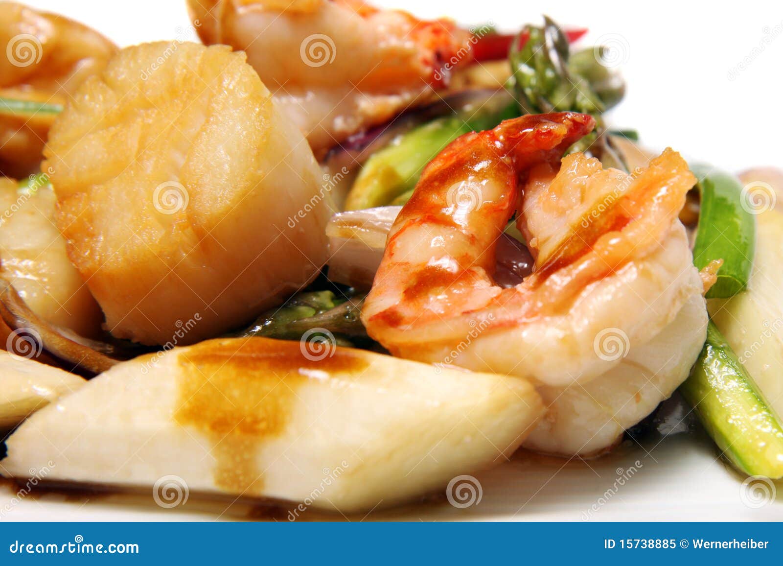 Fresh Seafood stock image. Image of dish, japan, fresh - 15738885