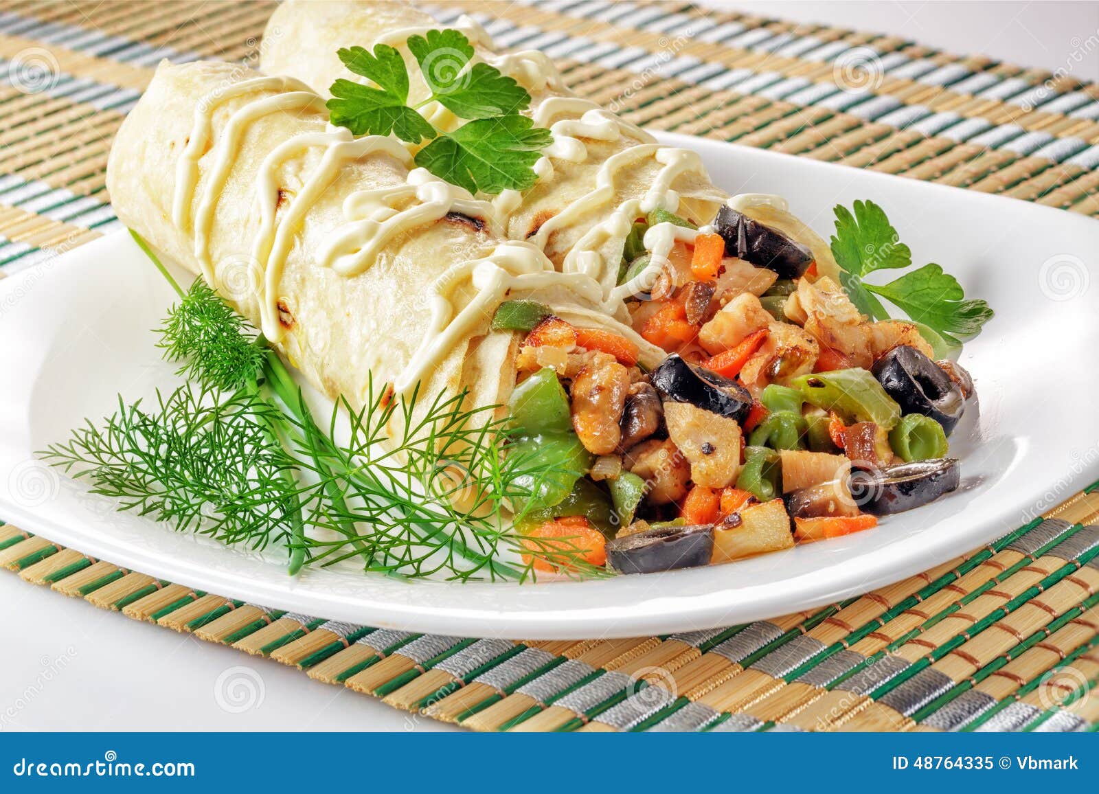 Fresh shawarma stock image. Image of beets, meal, greek - 48764335