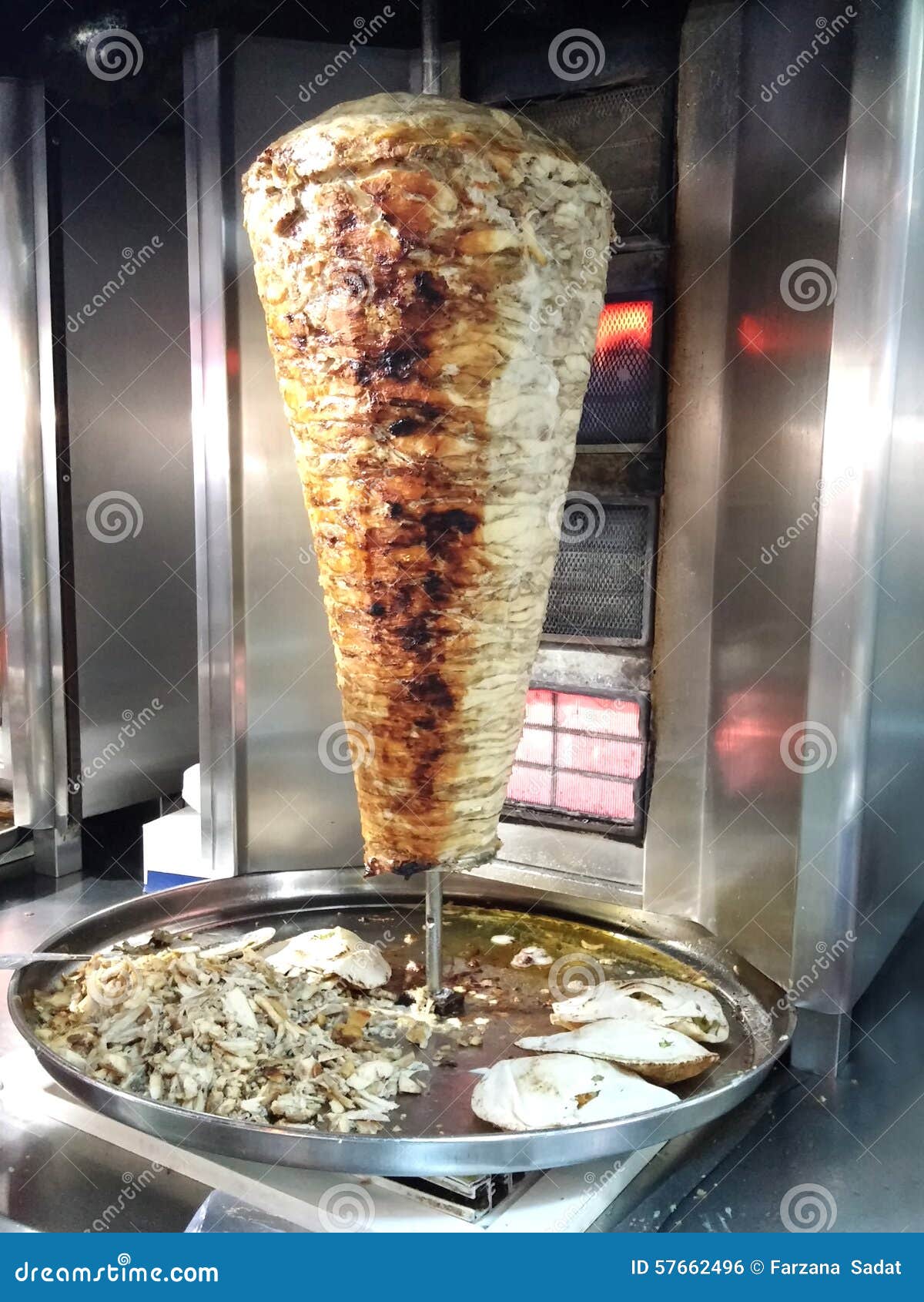 Fresh shawarma stock photo. Image of shawerma, food, cooked - 57662496