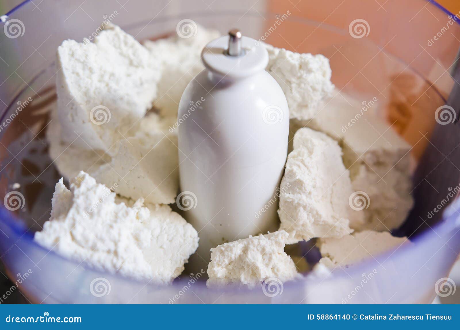 Fresh Sheep Romanian Cheese Called Urda Stock Photo - Image of called ...