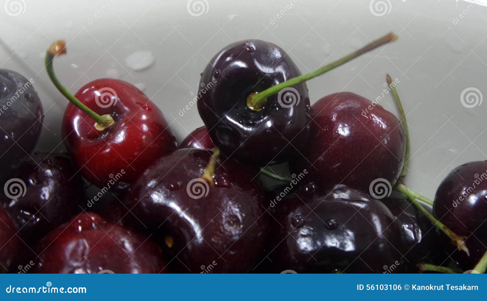 Fresh Sherry stock photo. Image of juicy, fresh, sweet - 56103106
