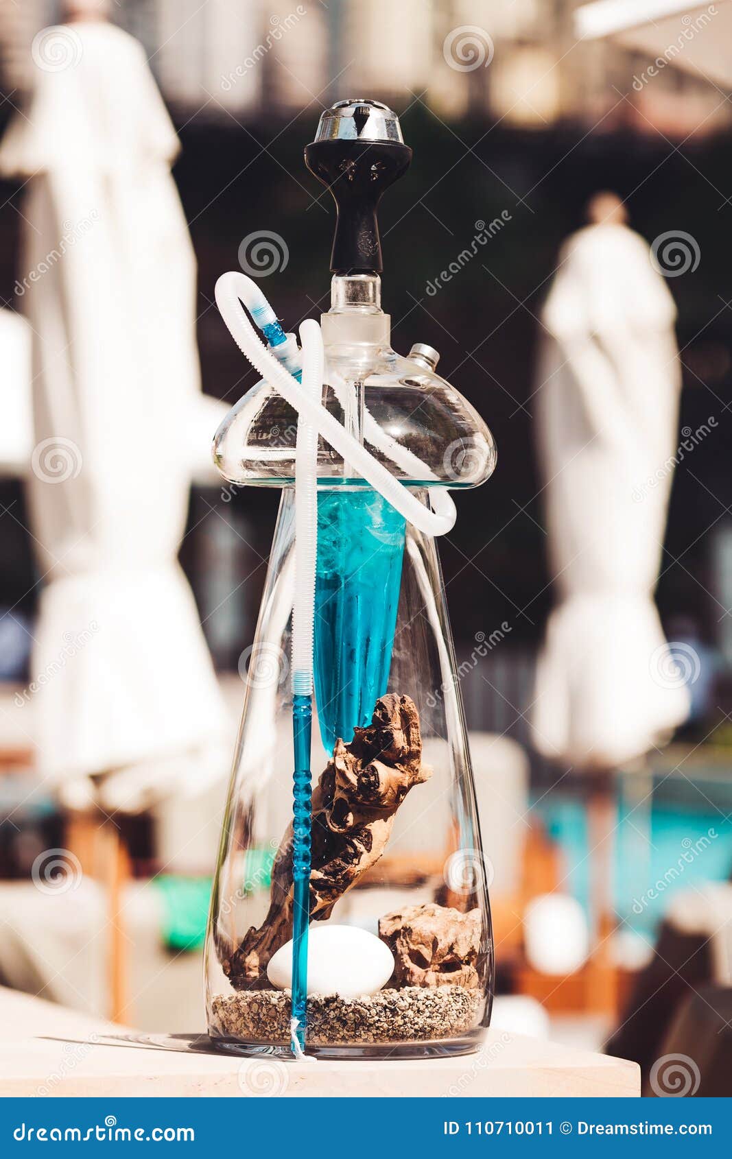 Fresh Shisha on a Summer Day. Stock Image - Image of relaxationn ...