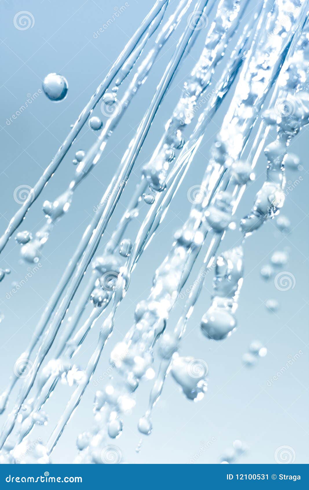 Fresh shower stock image. Image of shower, droplet, stream - 12100531