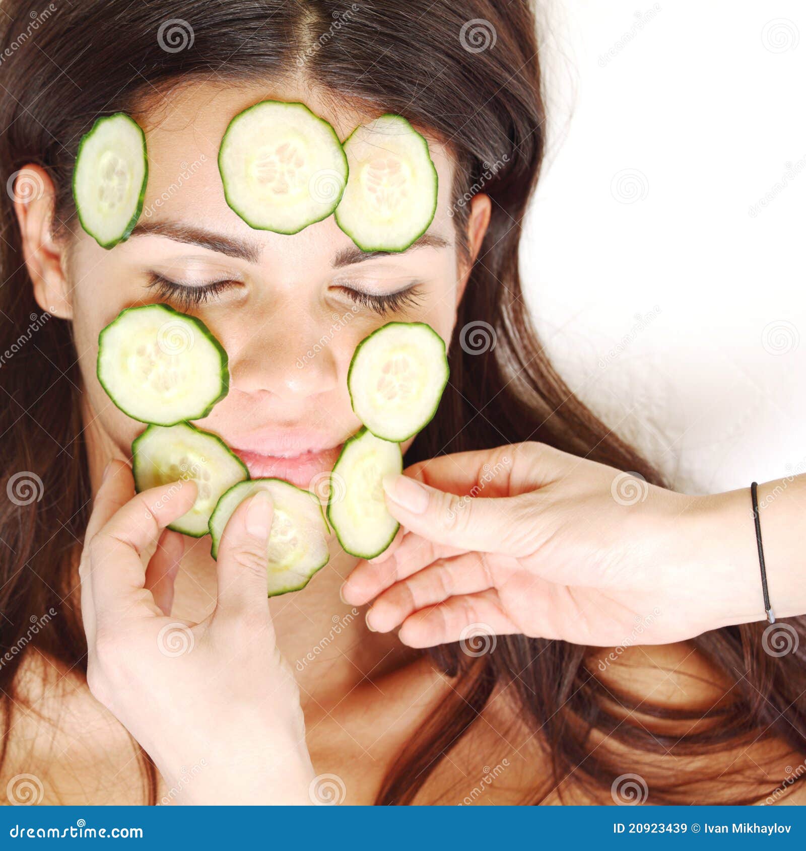 Fresh skin stock image. Image of isolated, girls, hand - 20923439