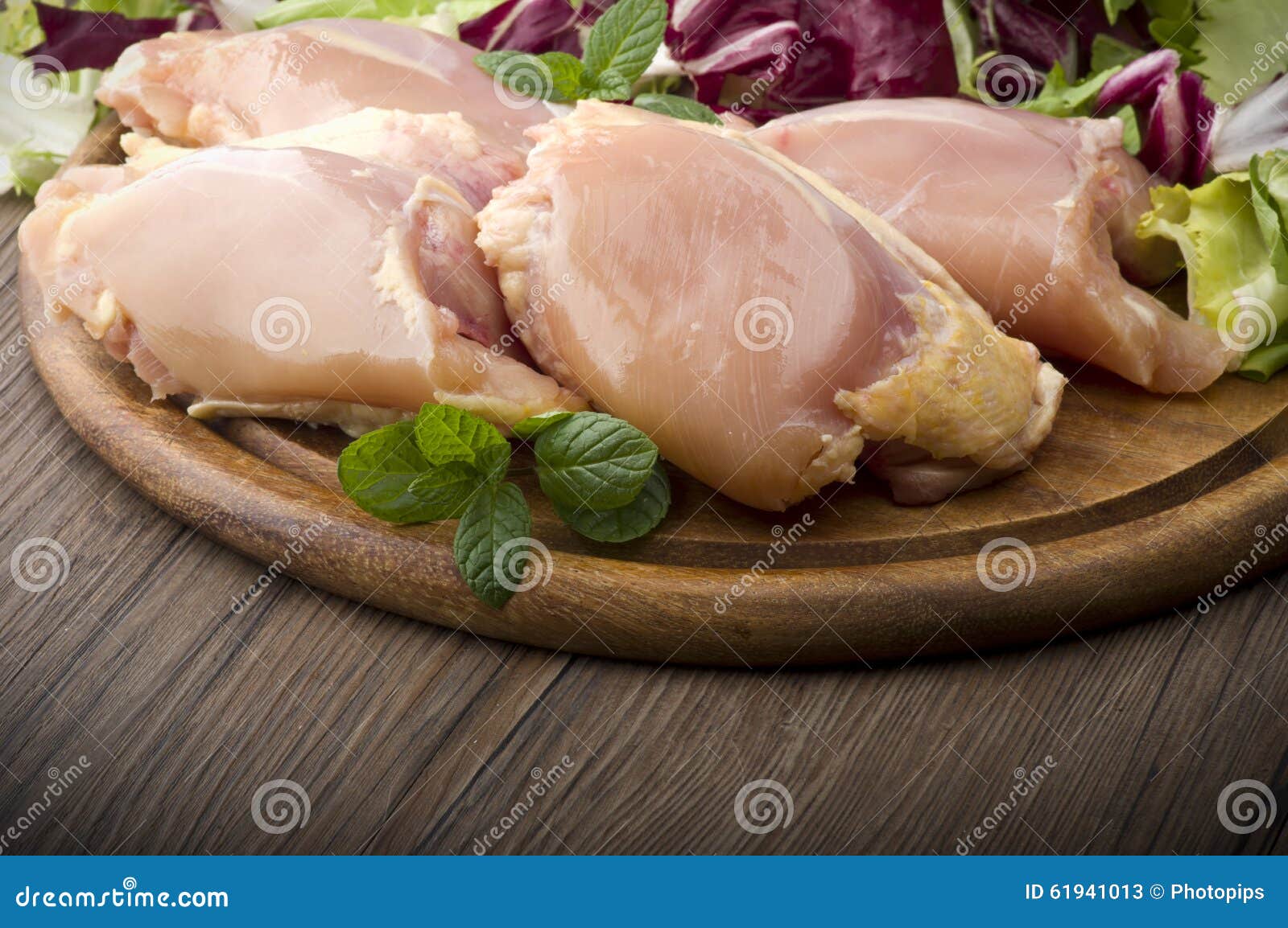 Fresh skinless chicken stock image. Image of meal, healthy - 61941013
