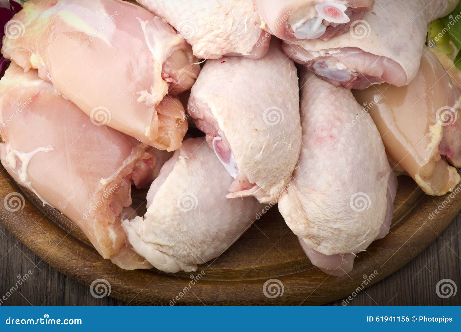 Fresh skinless chicken stock photo. Image of healthy - 61941156