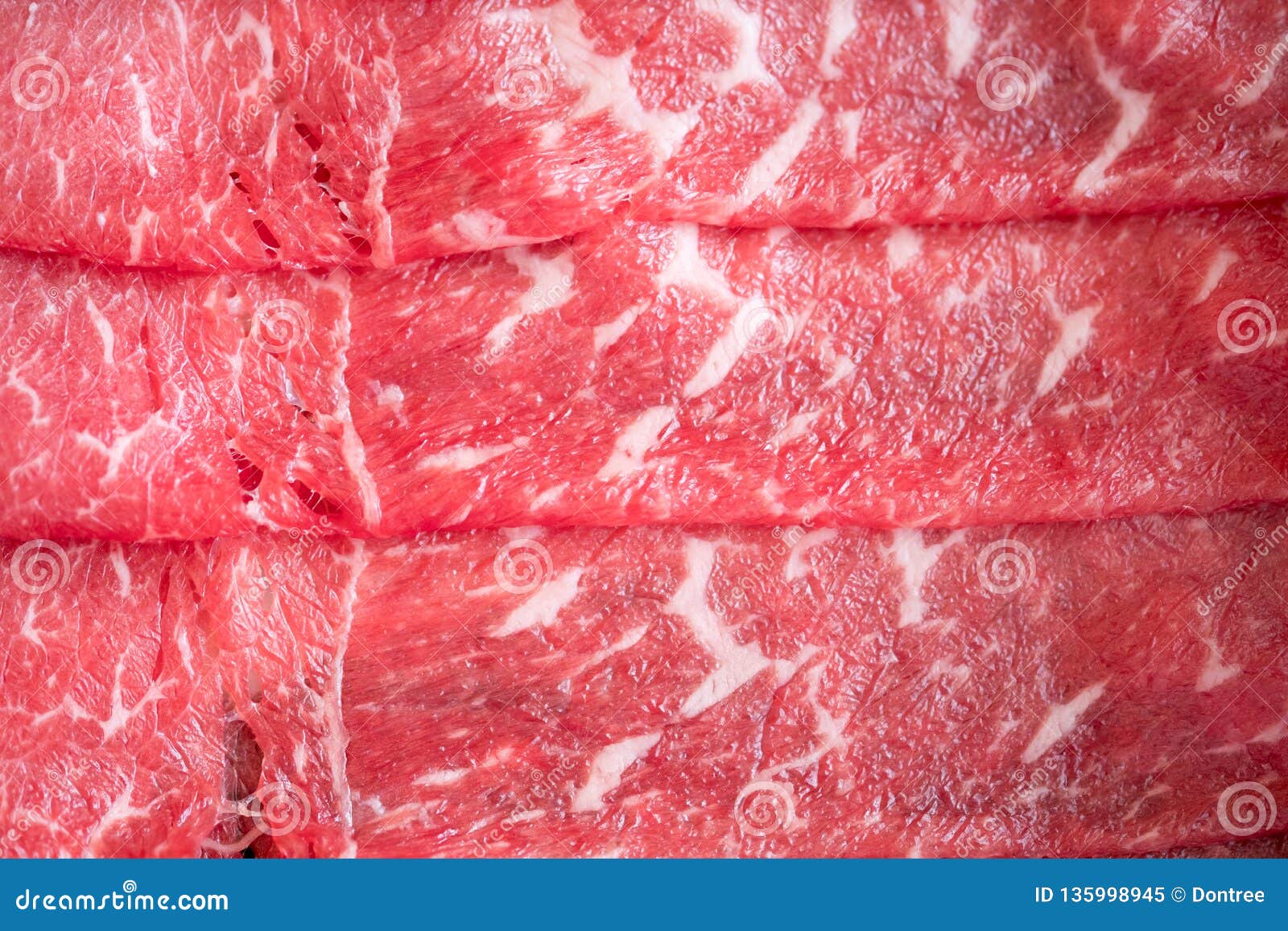 Fresh Slice Beef Meat Texture Background Stock Image - Image of ...