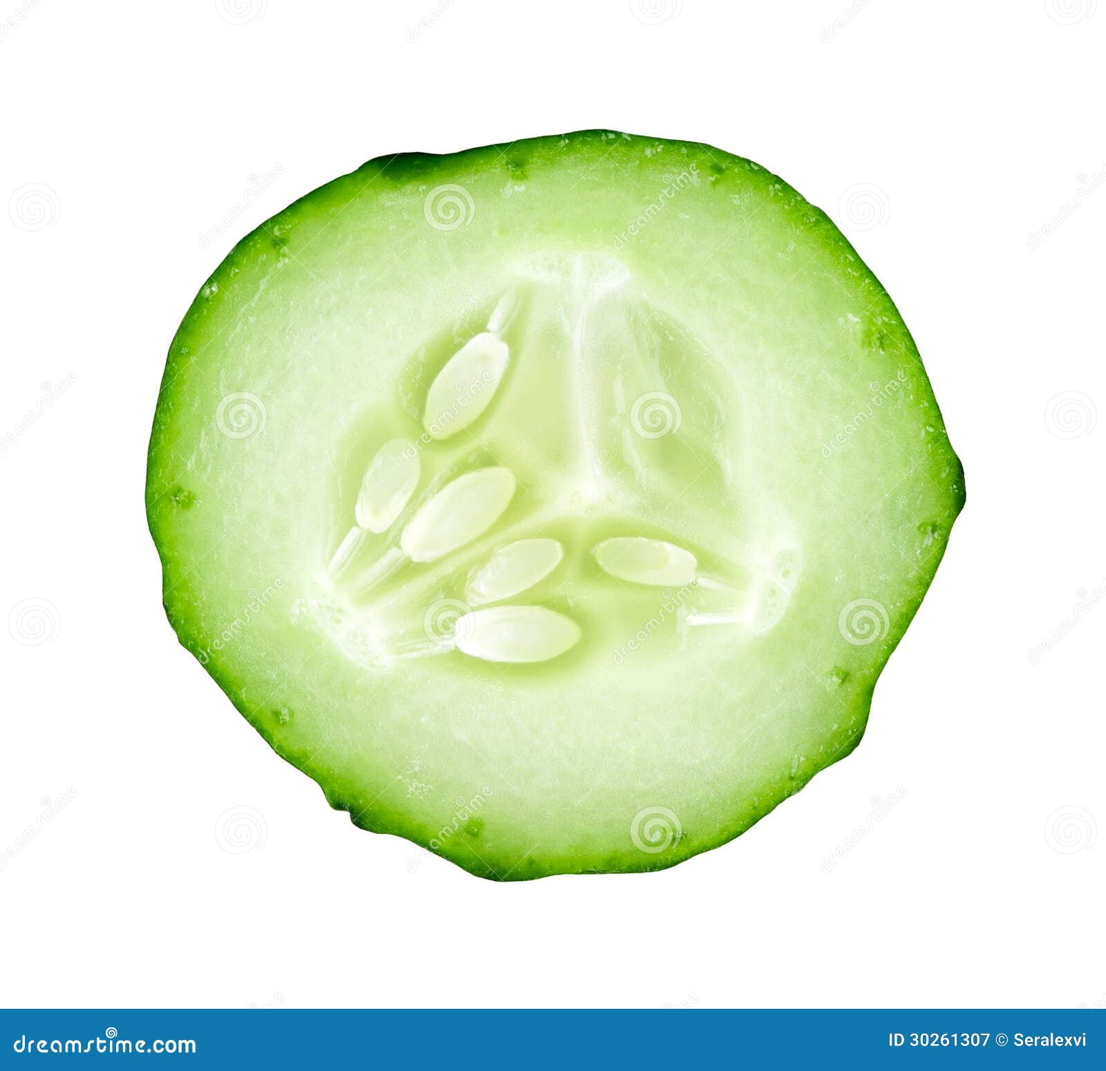 Fresh slice cucumber stock image. Image of nutrition - 30261307