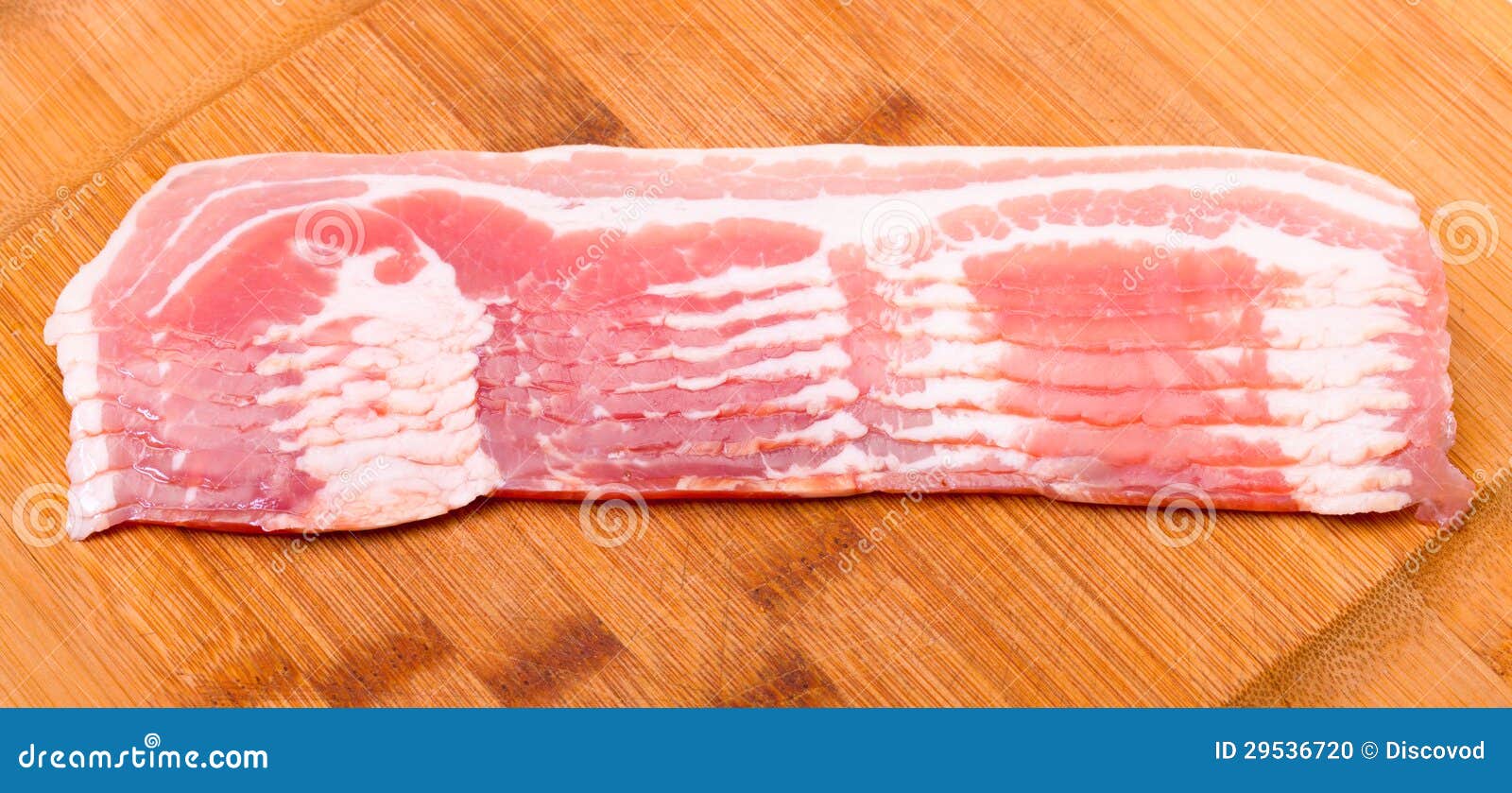 Fresh Sliced Bacon stock photo. Image of ingredient, background - 29536720